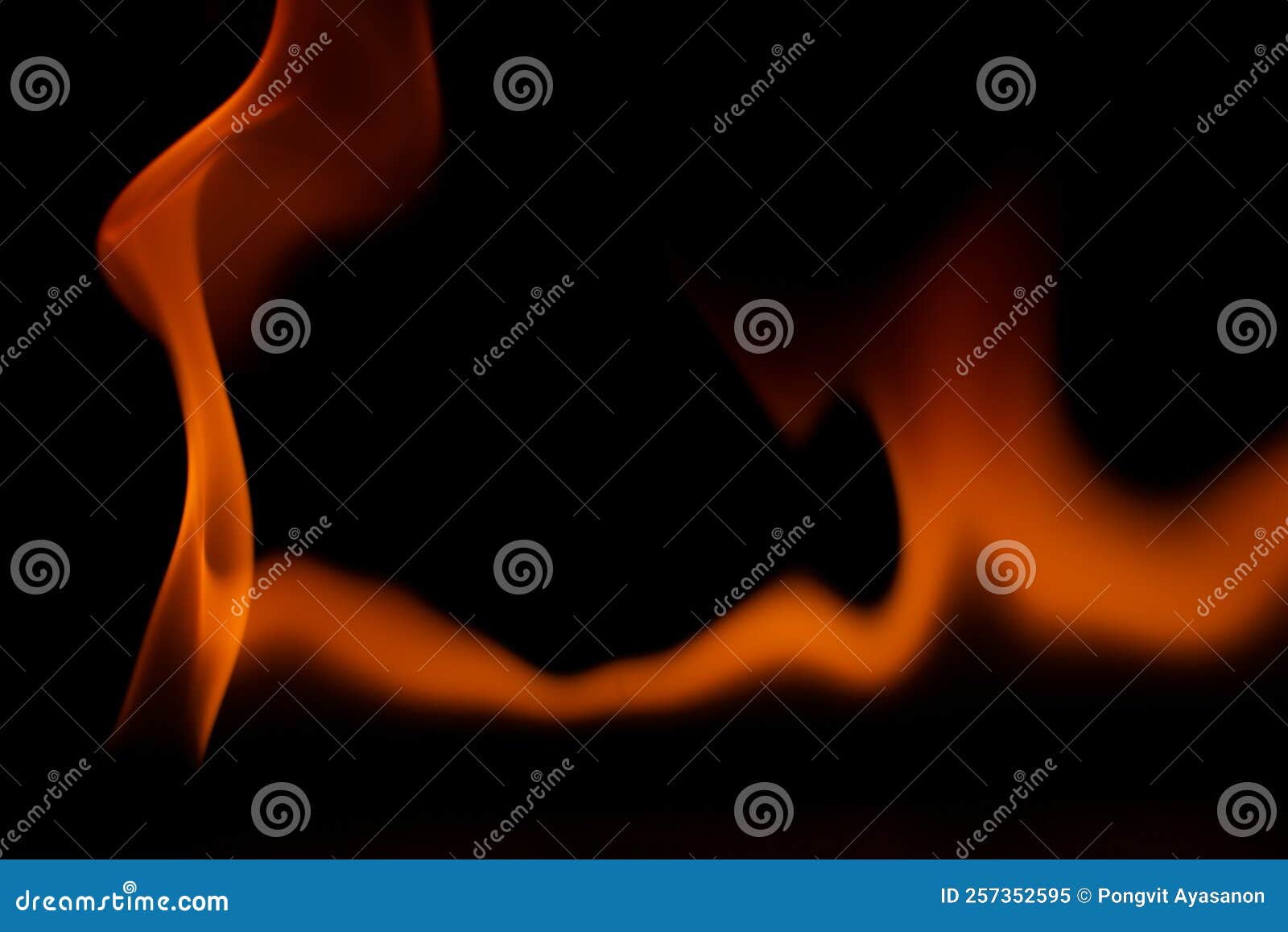 Burning Power of the Flame, Flames, and Burning Sparks Close-up, Fire ...