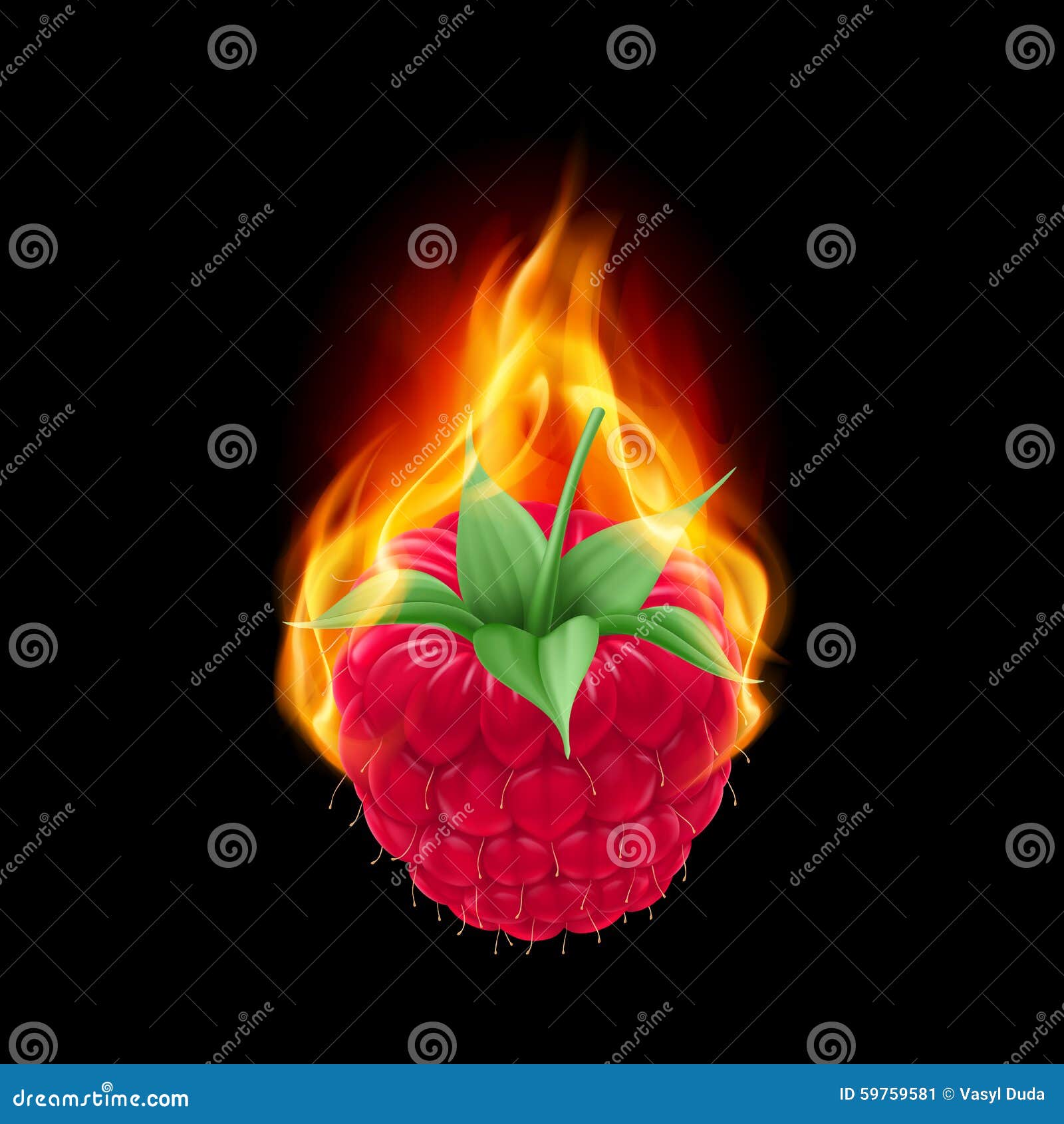 Burning Raspberry Stock Illustrations – 15 Burning Raspberry Stock ...