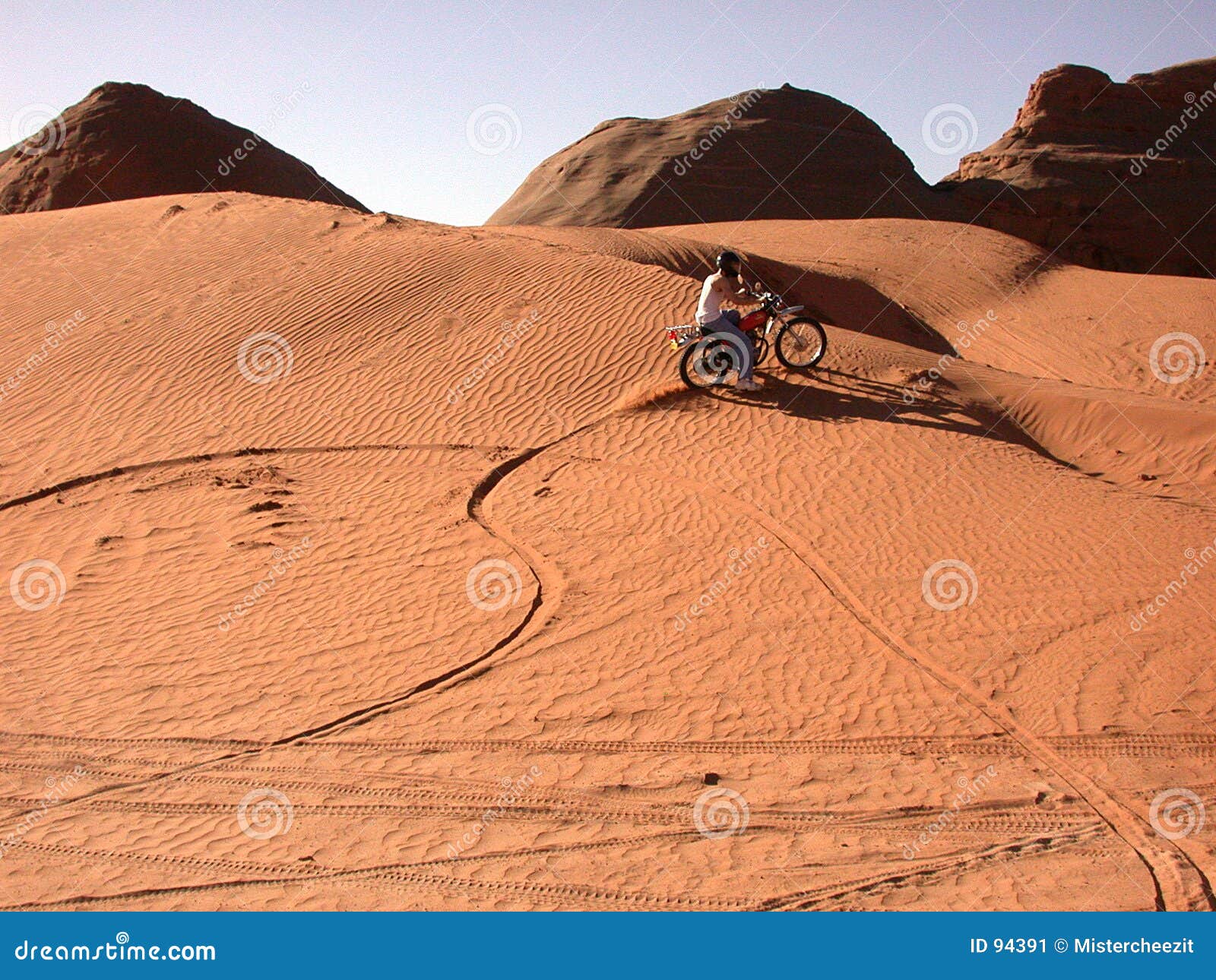 Burning Sand stock image. Image of muscular, motocross, soft - 94391
