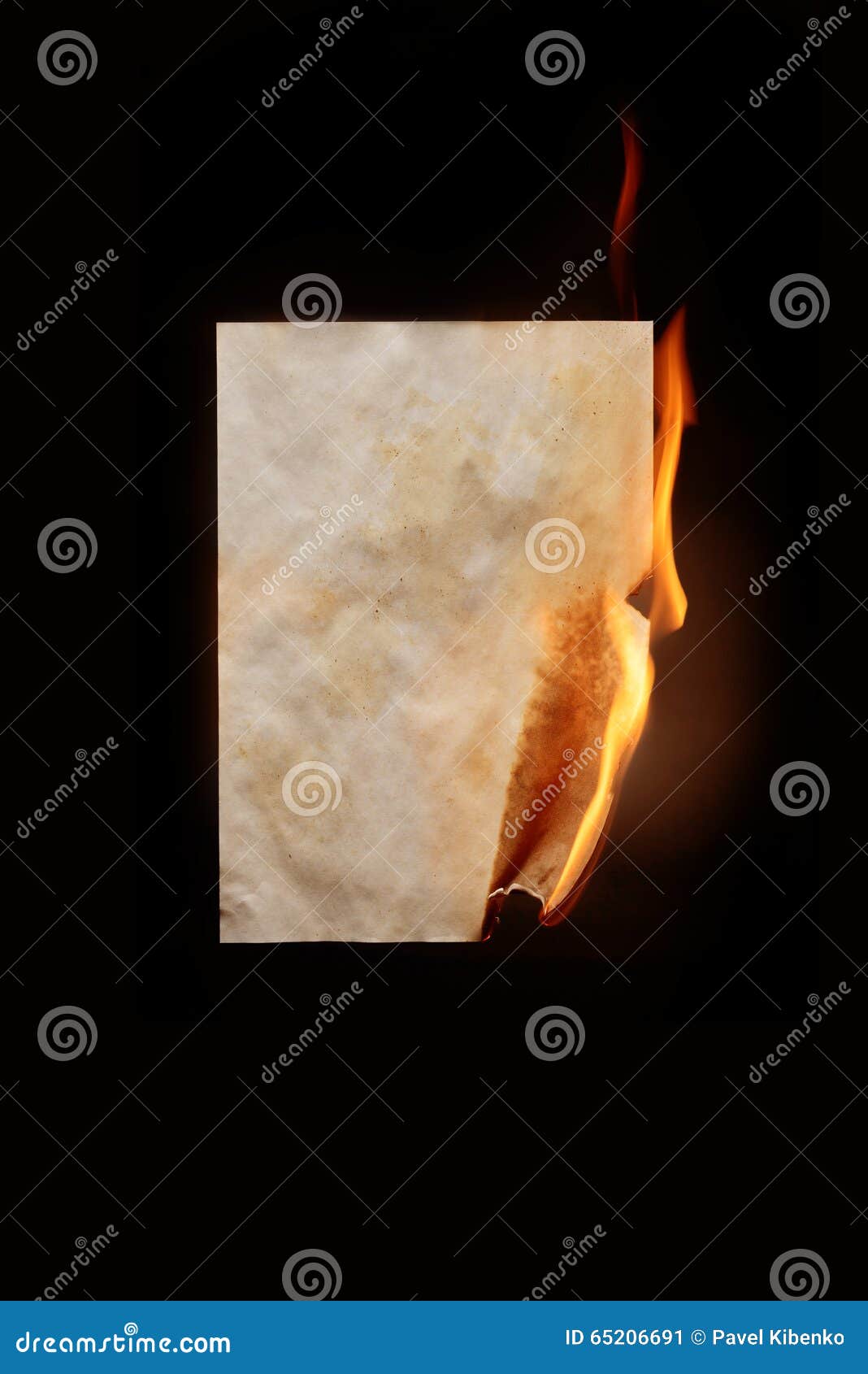 Burn Paper Frame Background Royalty-Free Stock Photography ...