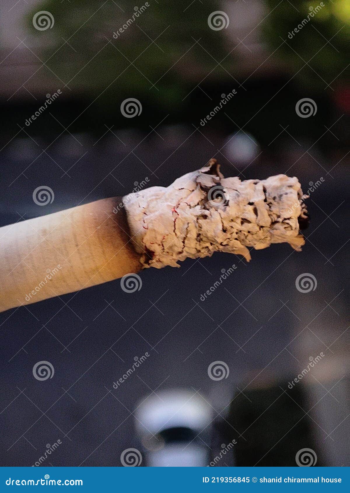 Burning smocking cigarette stock image. Image of hash - 219356845