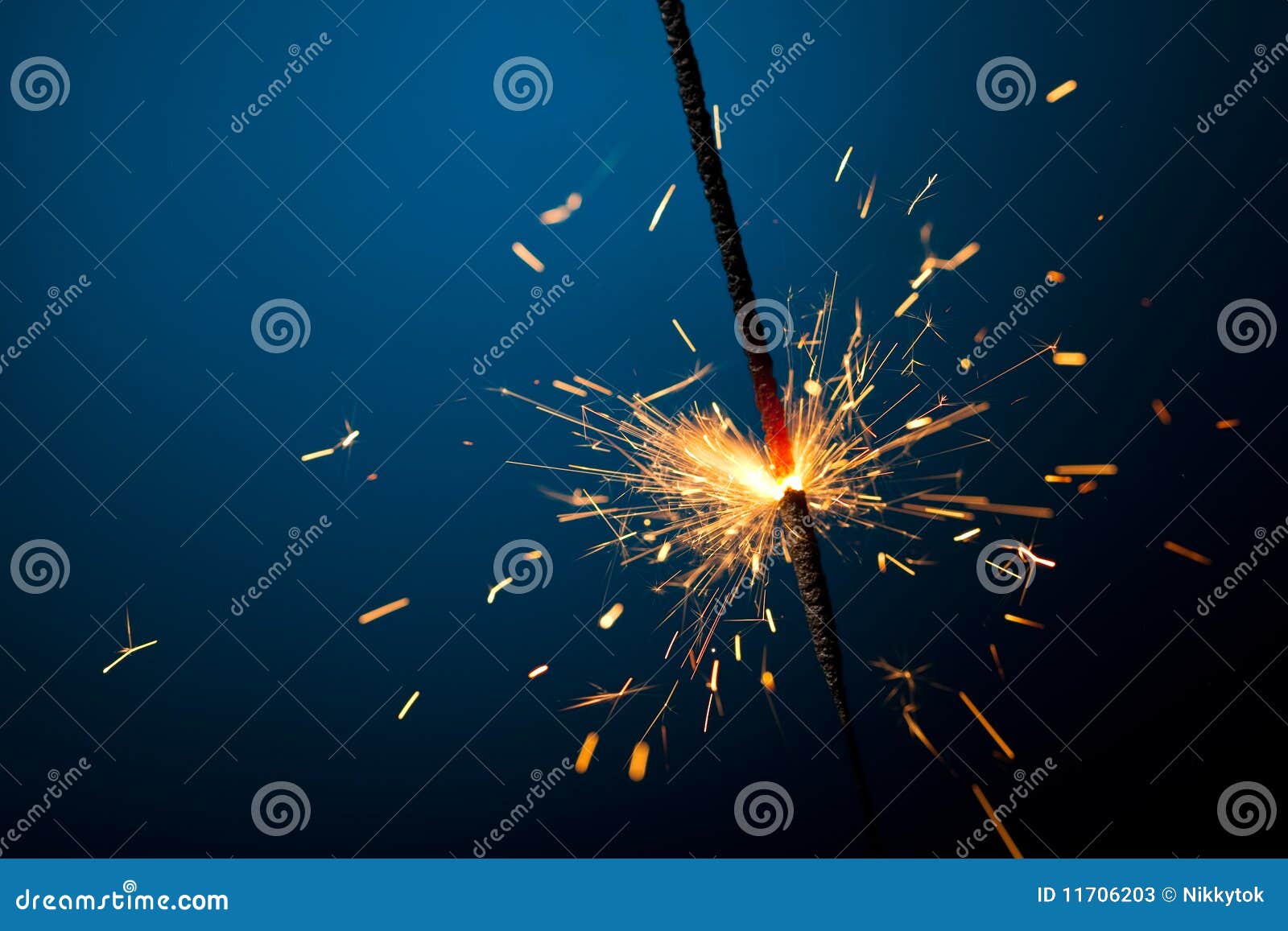 Burning sparkler stock image. Image of magic, flash, background - 11706203