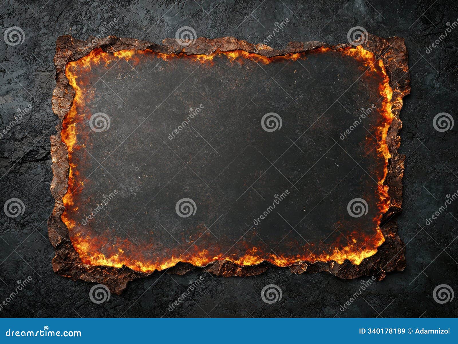 Stone Scorched Mountains With Road Background Royalty-Free Stock ...