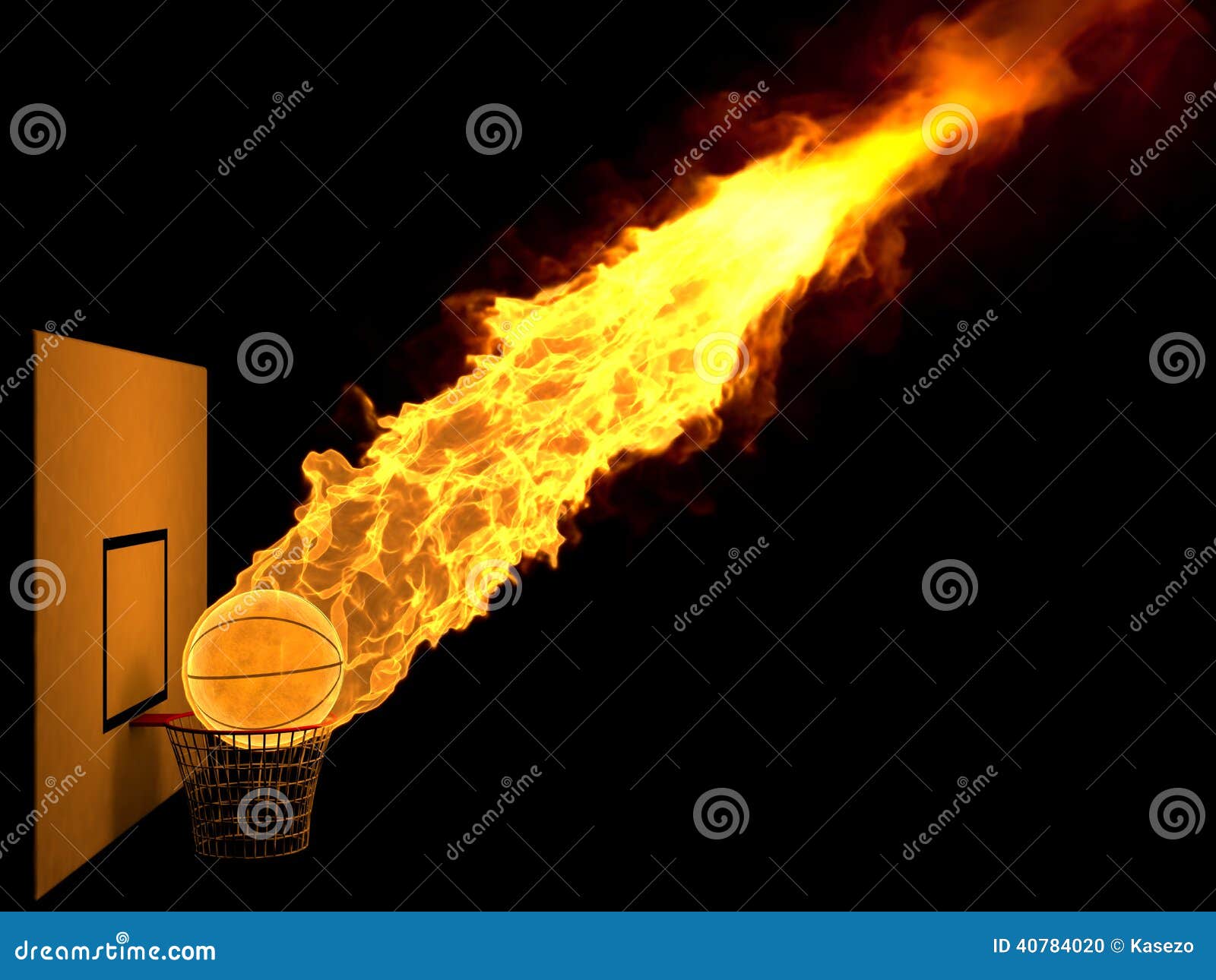 Burning strike stock illustration. Illustration of background - 40784020
