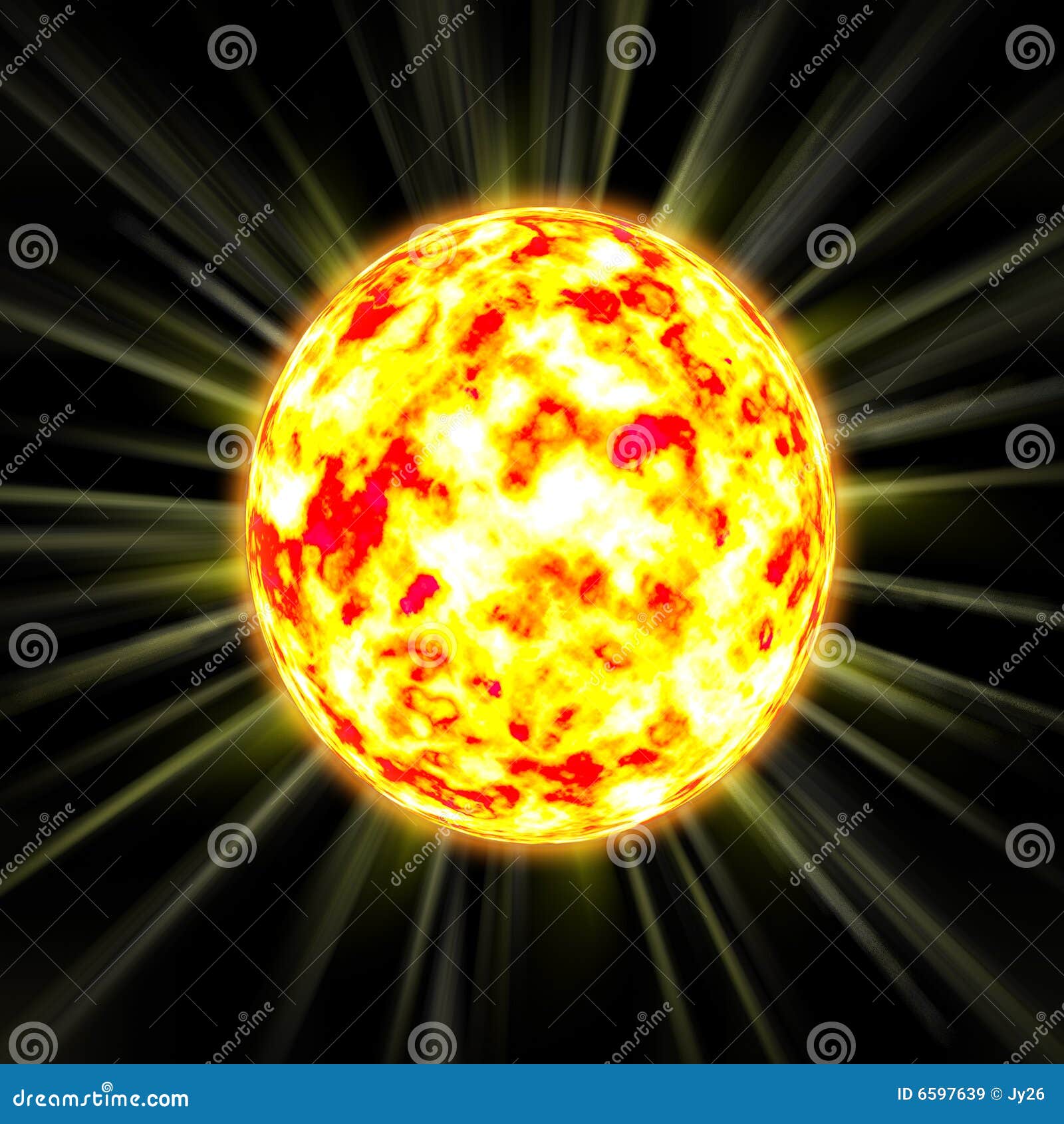 Burning Sun Picture. Image: 6597639