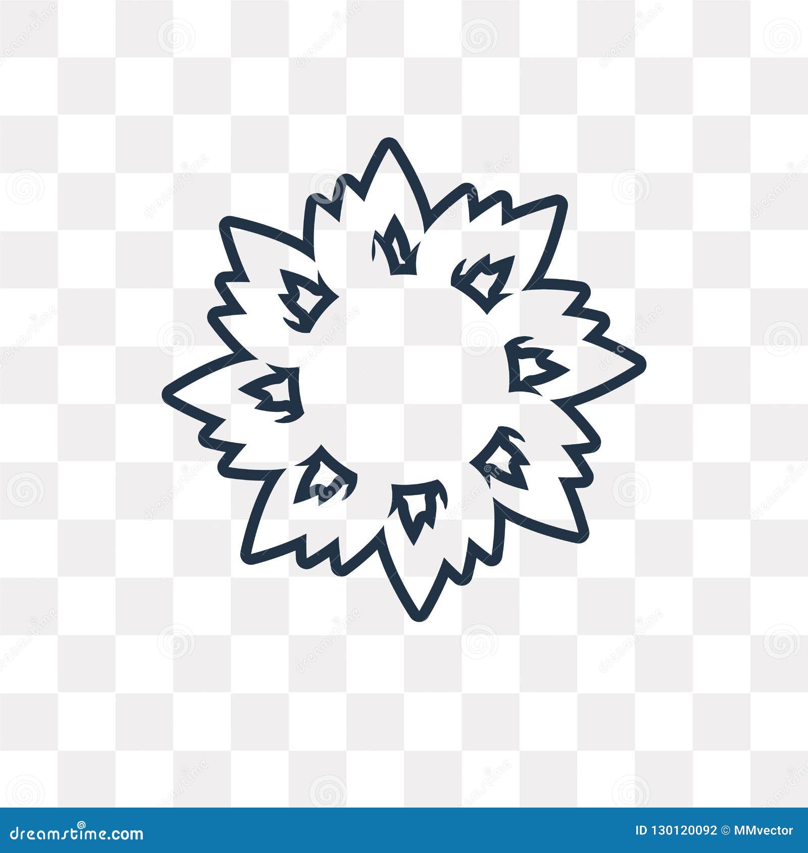 Burning Sun Vector Icon Isolated on Transparent Background, Line Stock ...