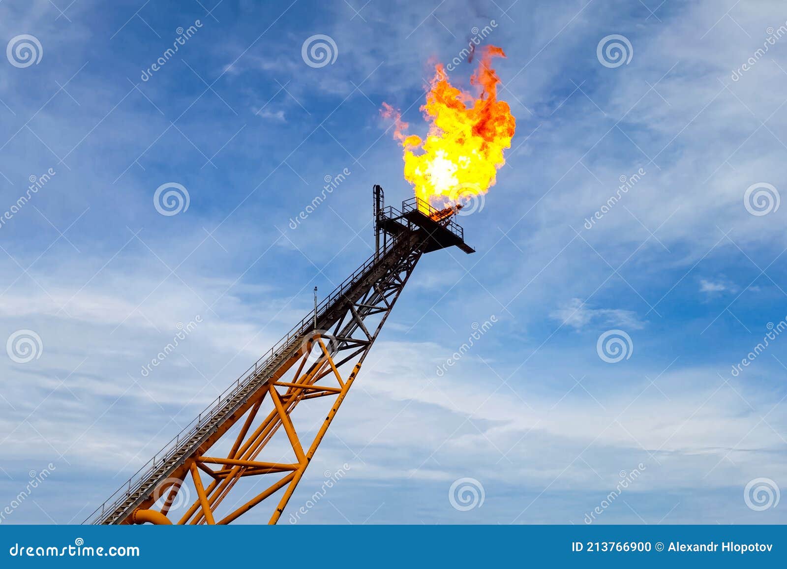 Burning Torch at the Torch Plant Burning Associated Natural Gas on the ... Burning Torch at the Torch Plant Burning Associated Natural Gas on the ...