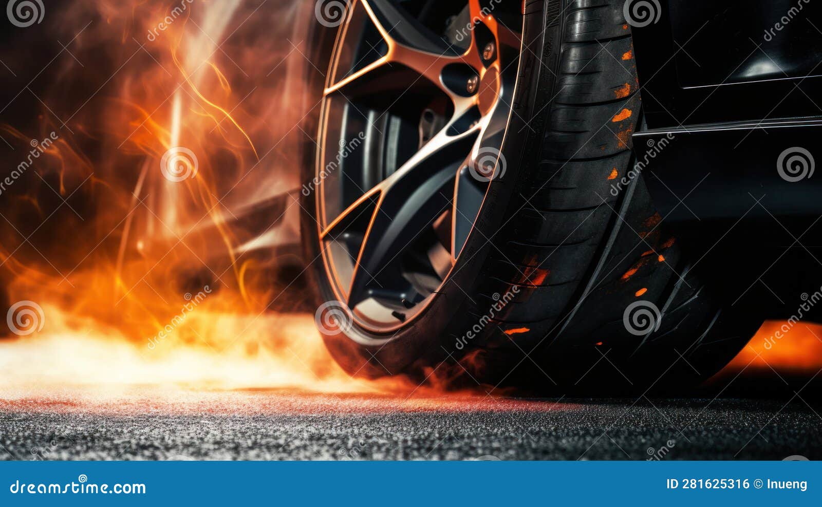 Burning Wheel Stock Photography | CartoonDealer.com #12925352