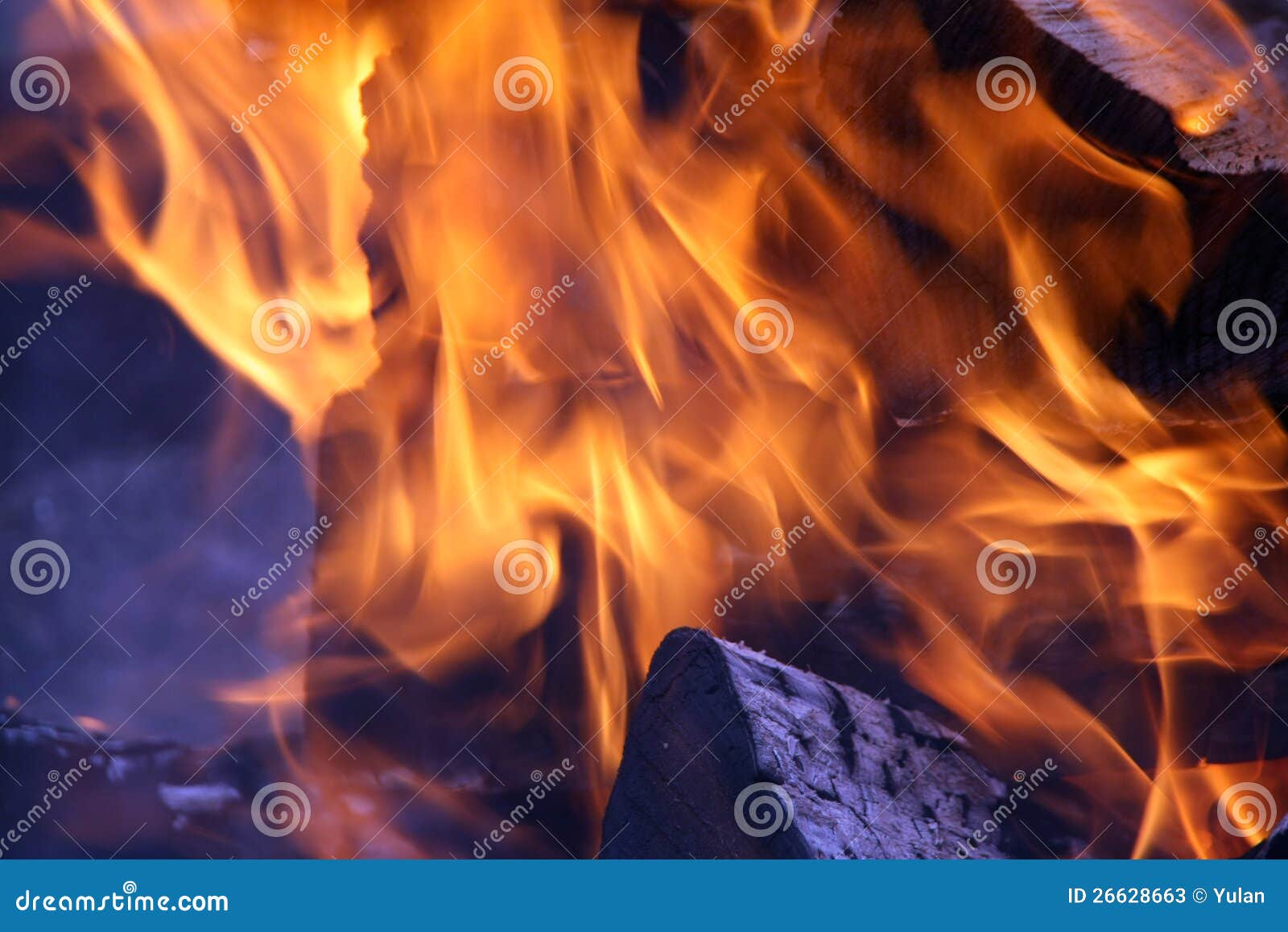 Burning wood in fire flame stock image. Image of catastrophe - 26628663
