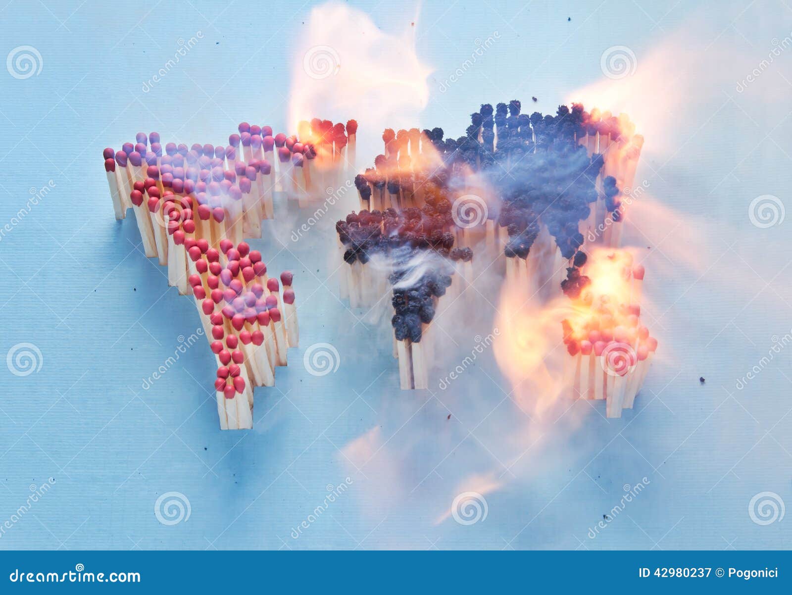 Burning world stock image. Image of hope, alertness, ignition - 42980237