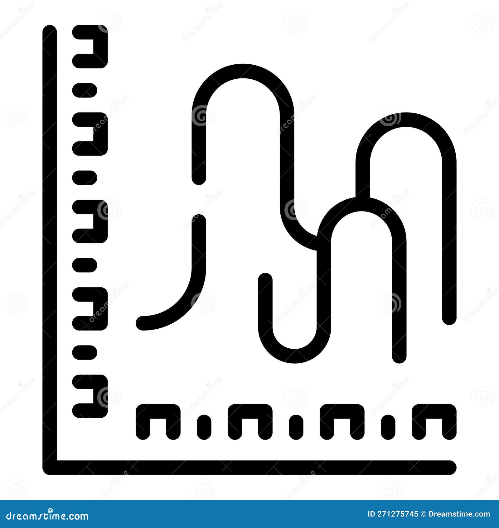 Employee In Stress Thin Line Icon, Officesyndrome Concept, Employee In ...