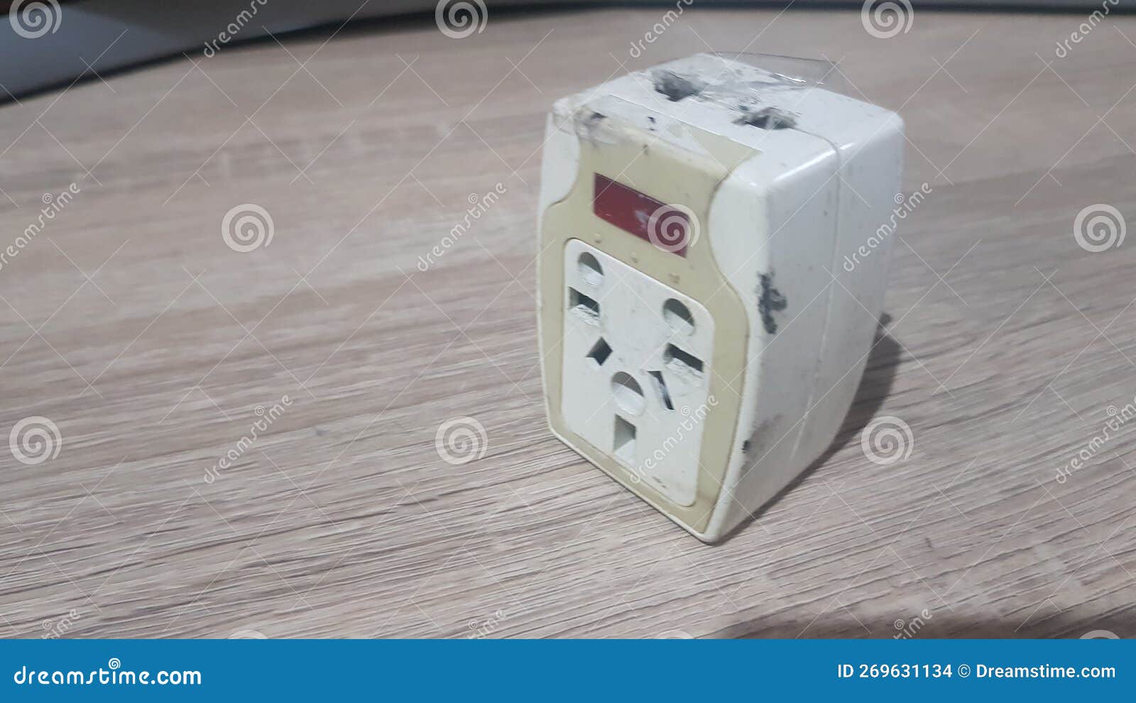 Burnout Electrical Appliances or Electrical Plug or Electrical Adapter ...