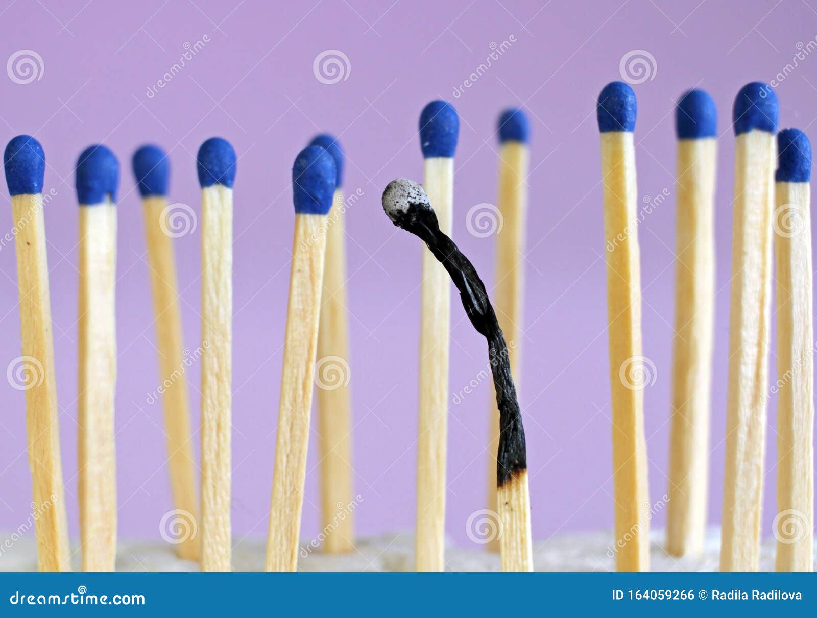 Burnout Matches. Burnout and Stress Concept Stock Photo - Image of ...