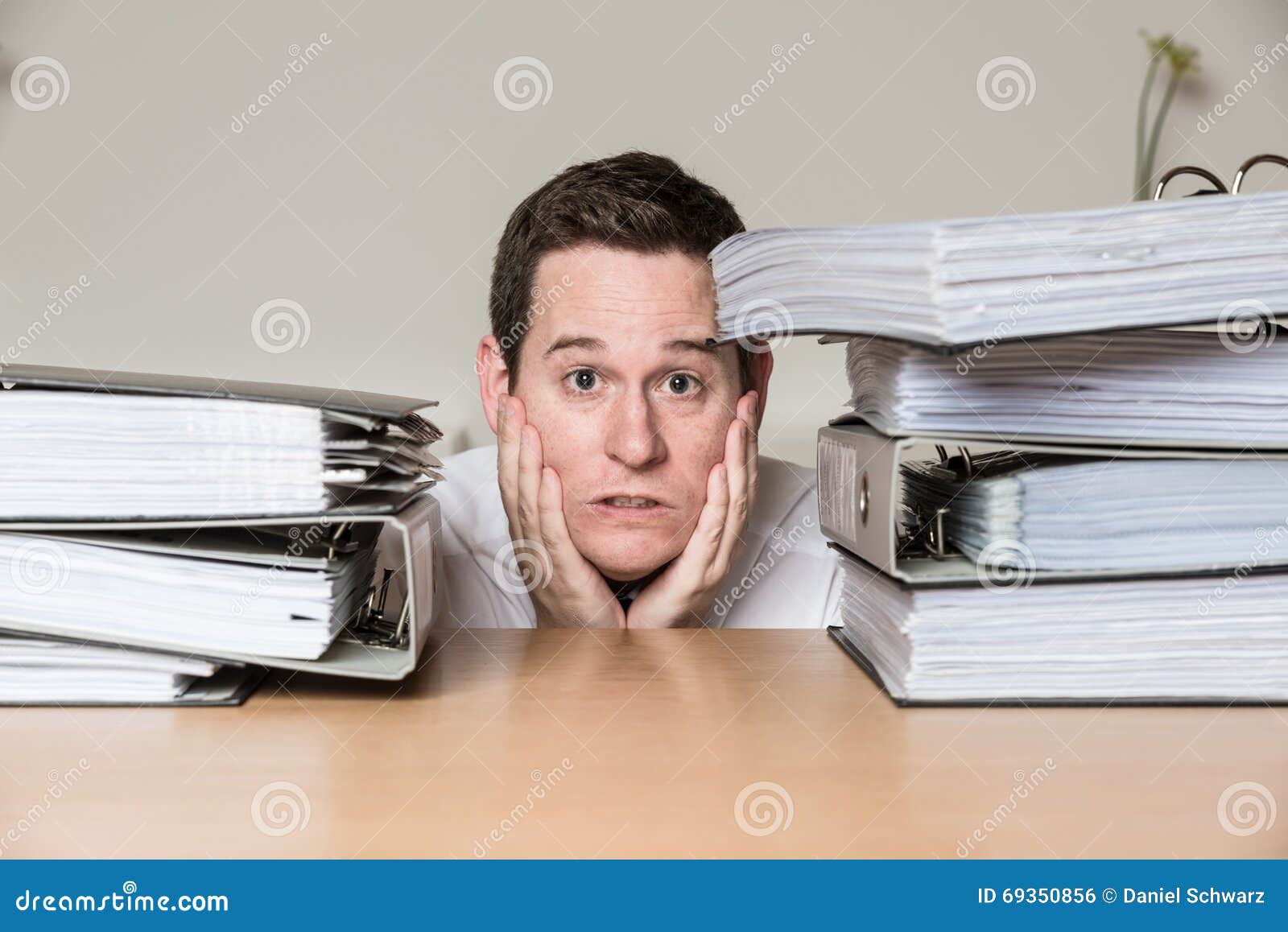 Burnout Stressed stock photo. Image of files, economy - 69350856