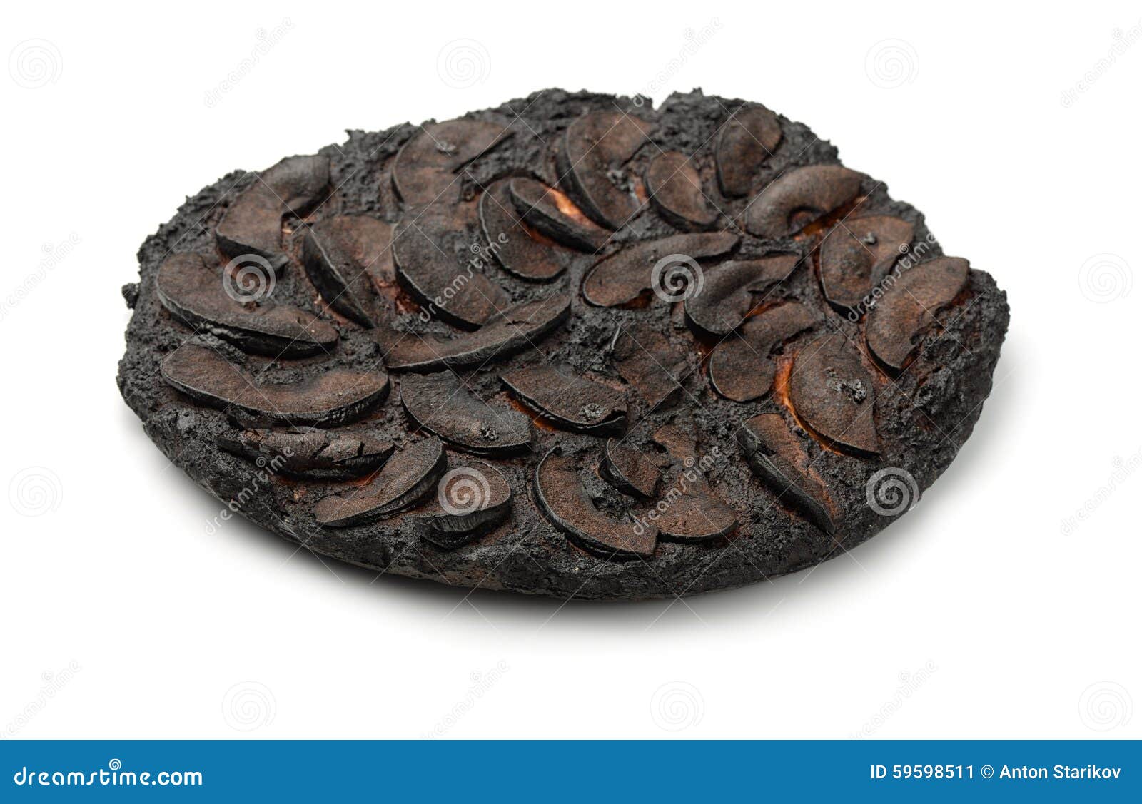Burnt cake stock image. Image of baked, color, brown - 59598511