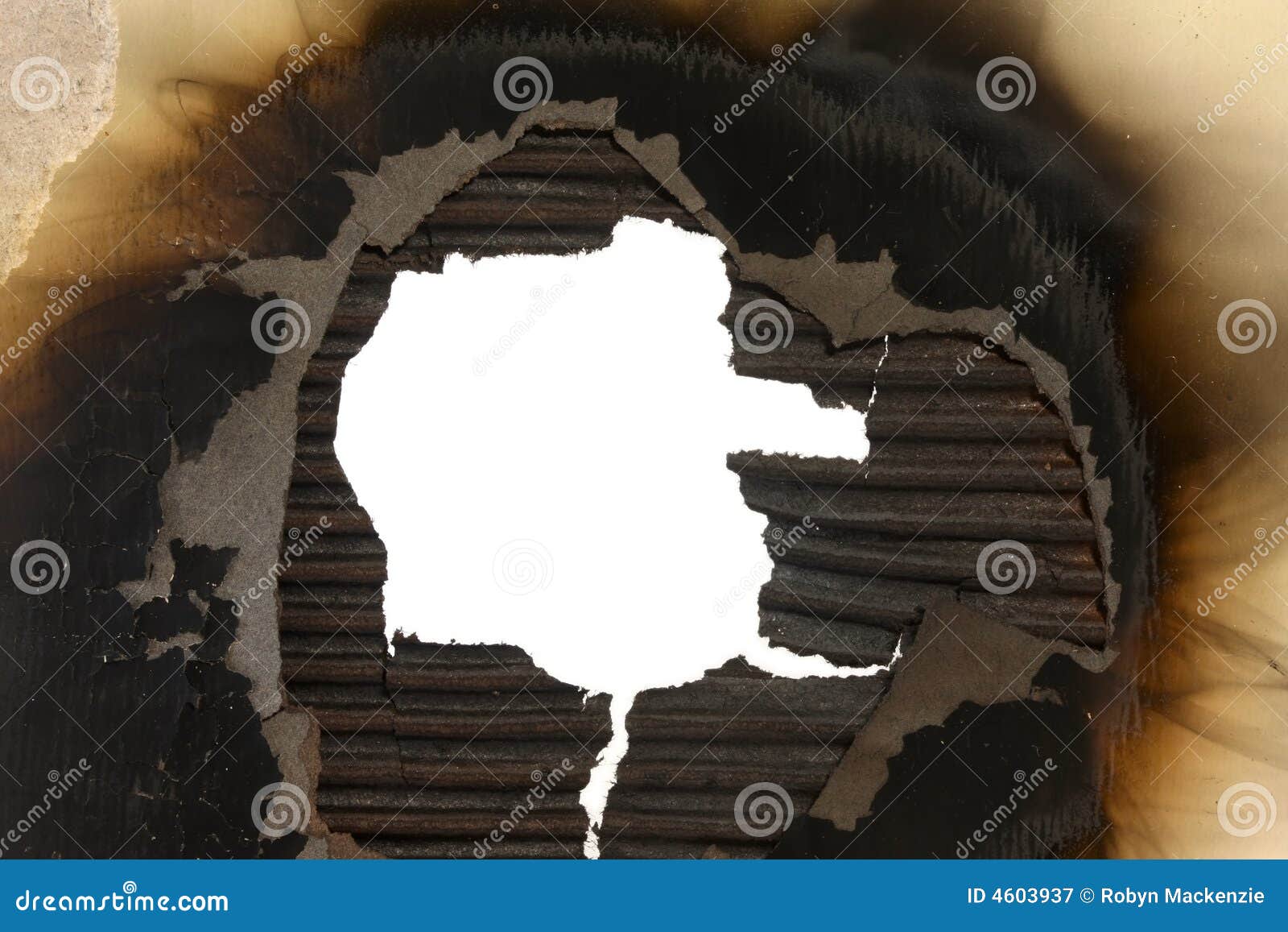 Burnt Cardboard Frame stock image. Image of background - 4603937