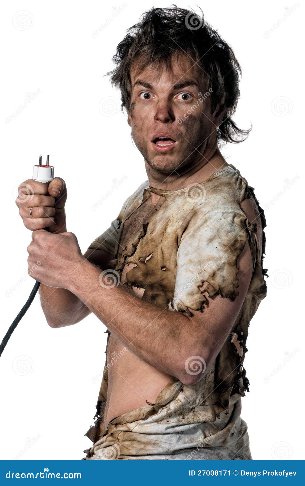 Burnt man stock image. Image of jumper, background, black - 27008171