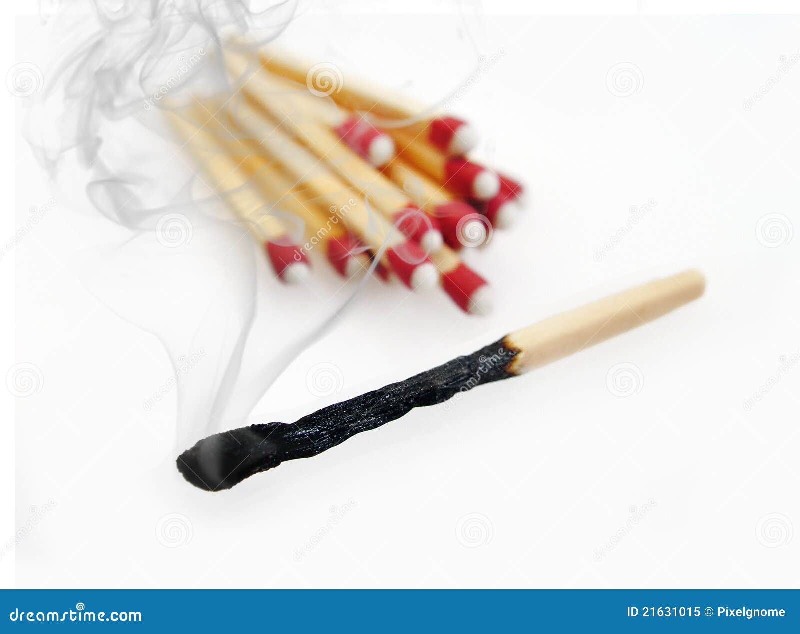 Burnt Match stock image. Image of match, matches, smoky - 21631015