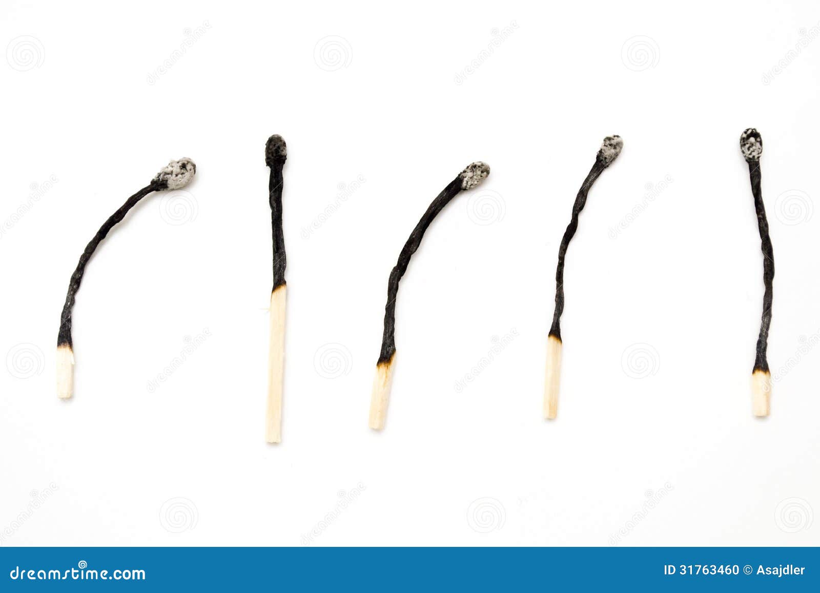 Burnt match sticks stock photo. Image of burnt, detail - 31763460