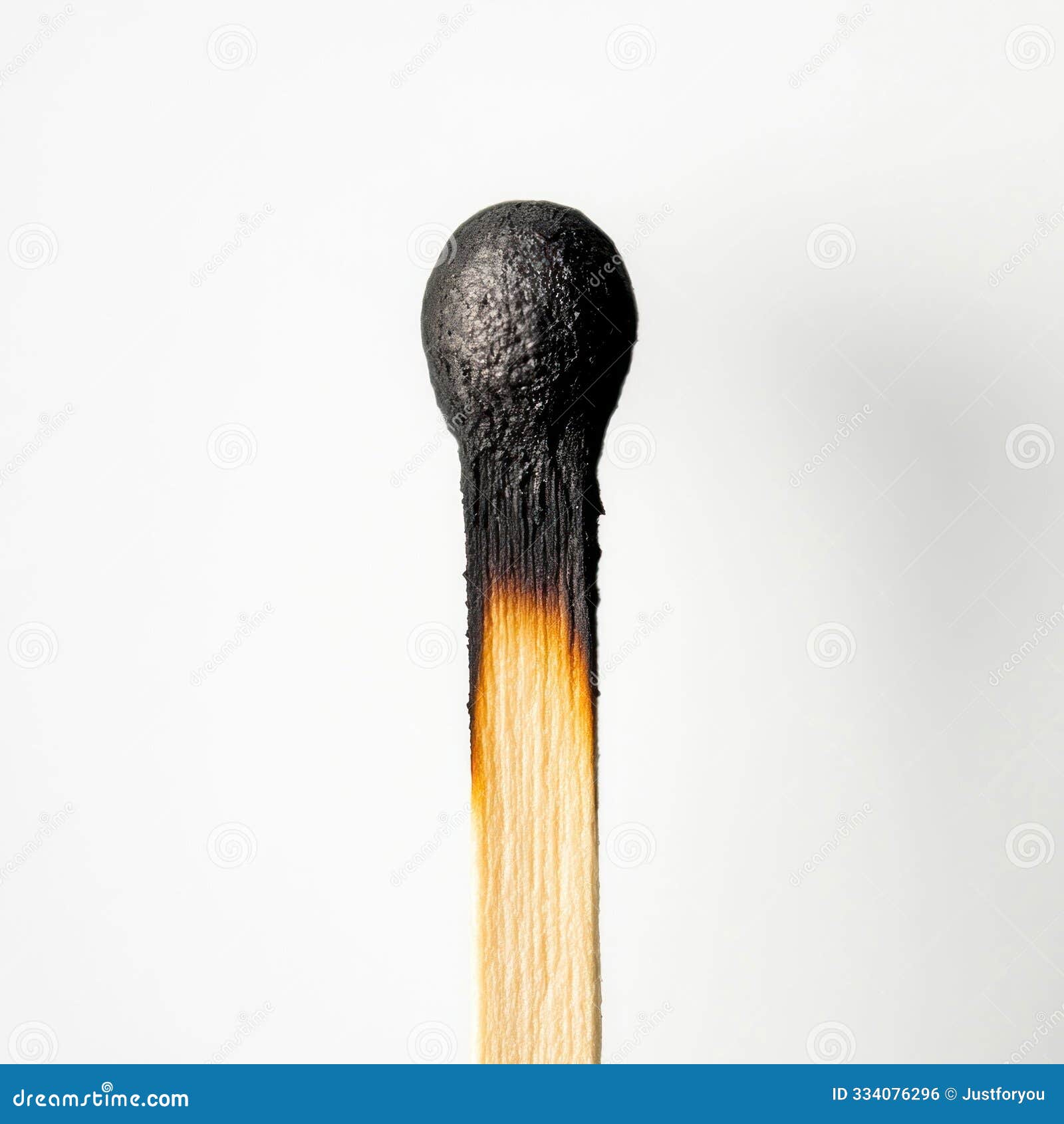 Burnt Matchstick Icon. Black Burnout Cartoon Symbol | CartoonDealer.com ...