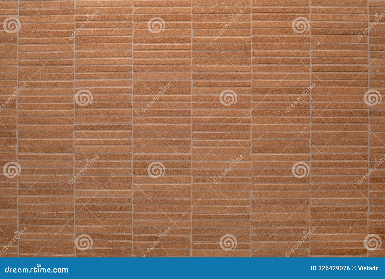 Burnt Orange Long Narrow Tile Wall Background Stock Photo - Image of ...