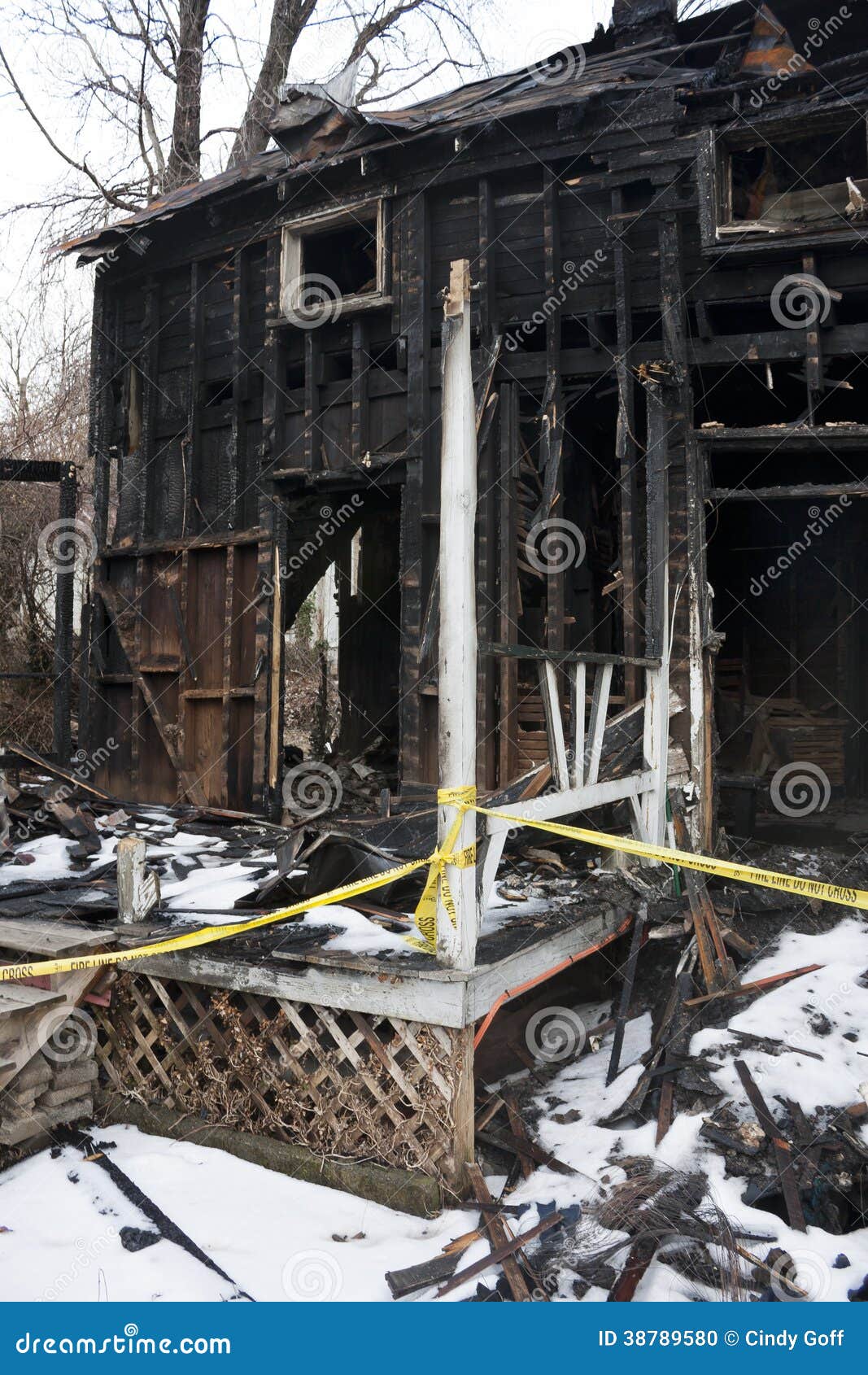 Burnt out house stock photo. Image of dark, burn, ruined - 38789580