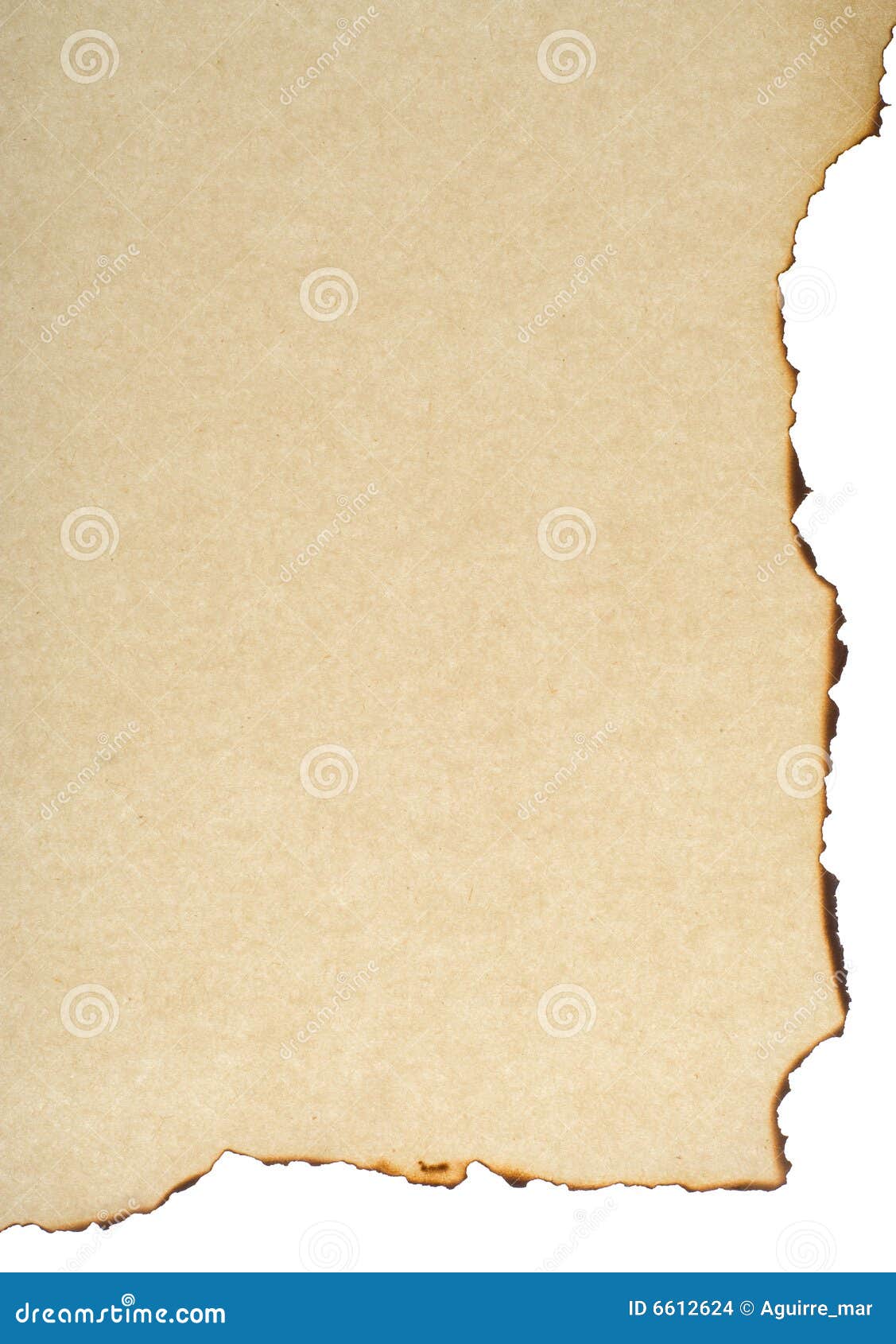 Burnt Paper Picture. Image: 6612624