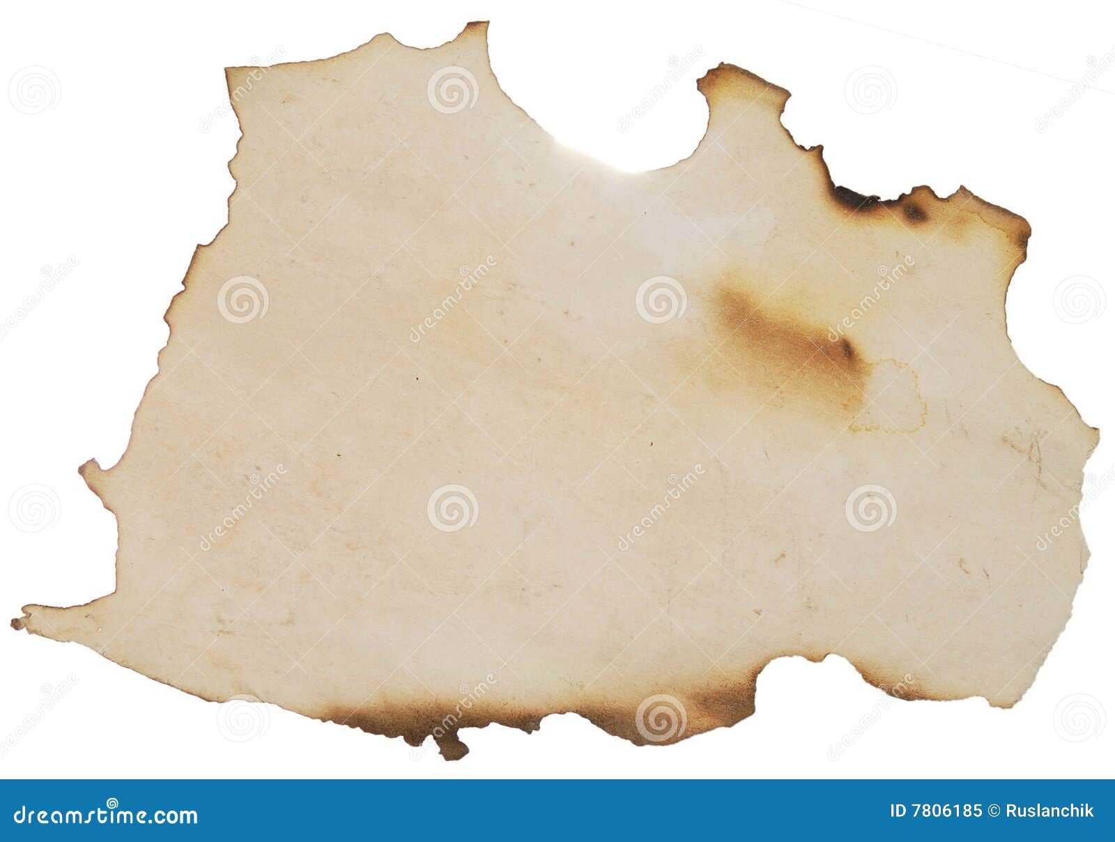 Burnt paper stock image. Image of fashioned, book, edge - 7806185
