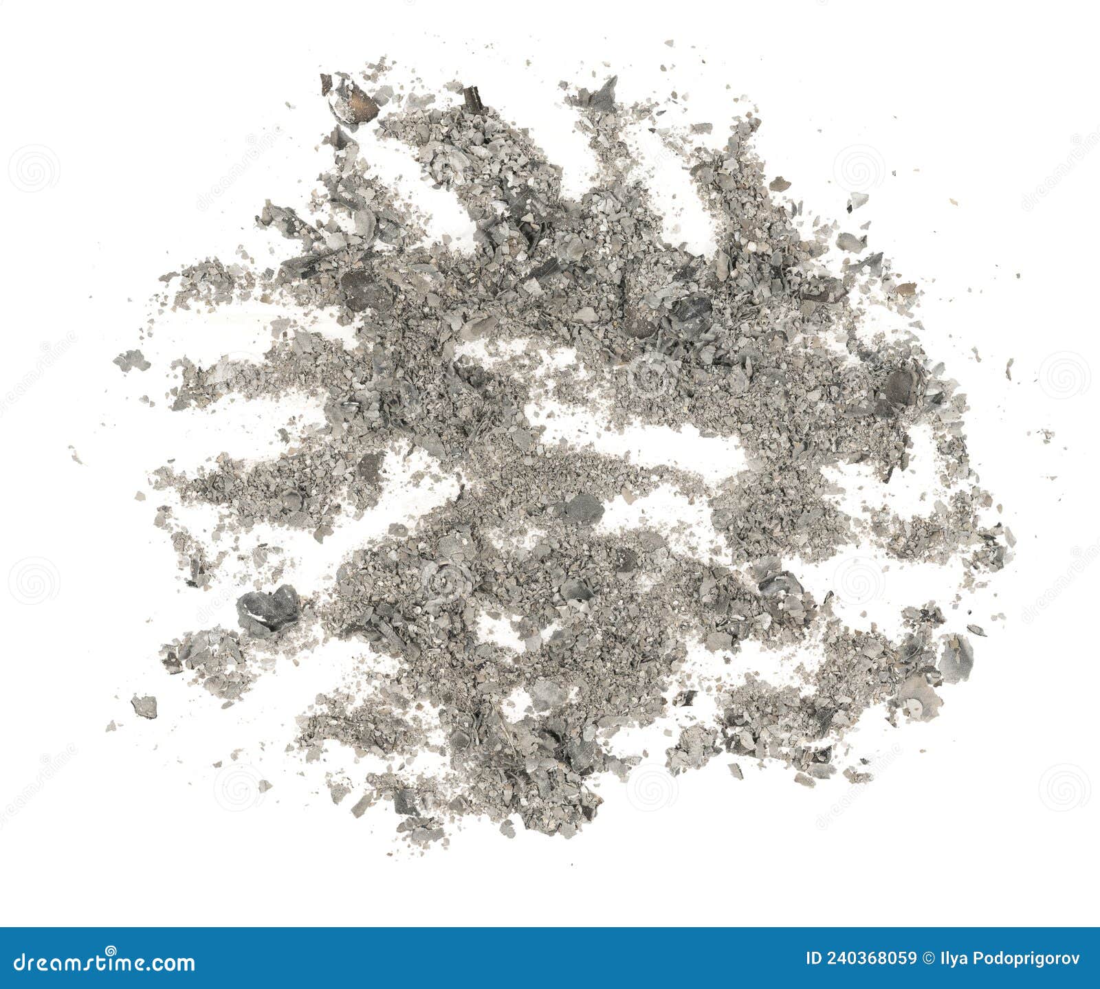 Burnt Paper Isolated White Background. Ashes Texture Stock Image ...