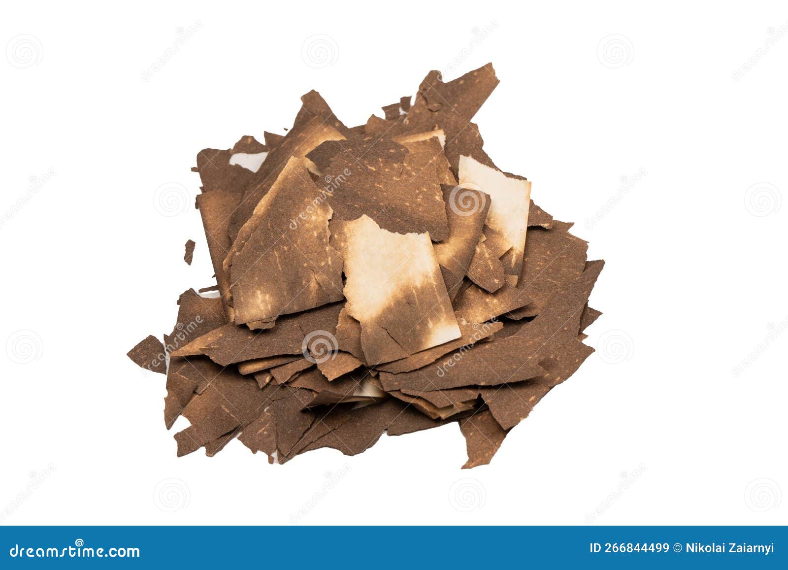 Burnt Paper Isolated on a White Background Stock Image - Image of fire ...