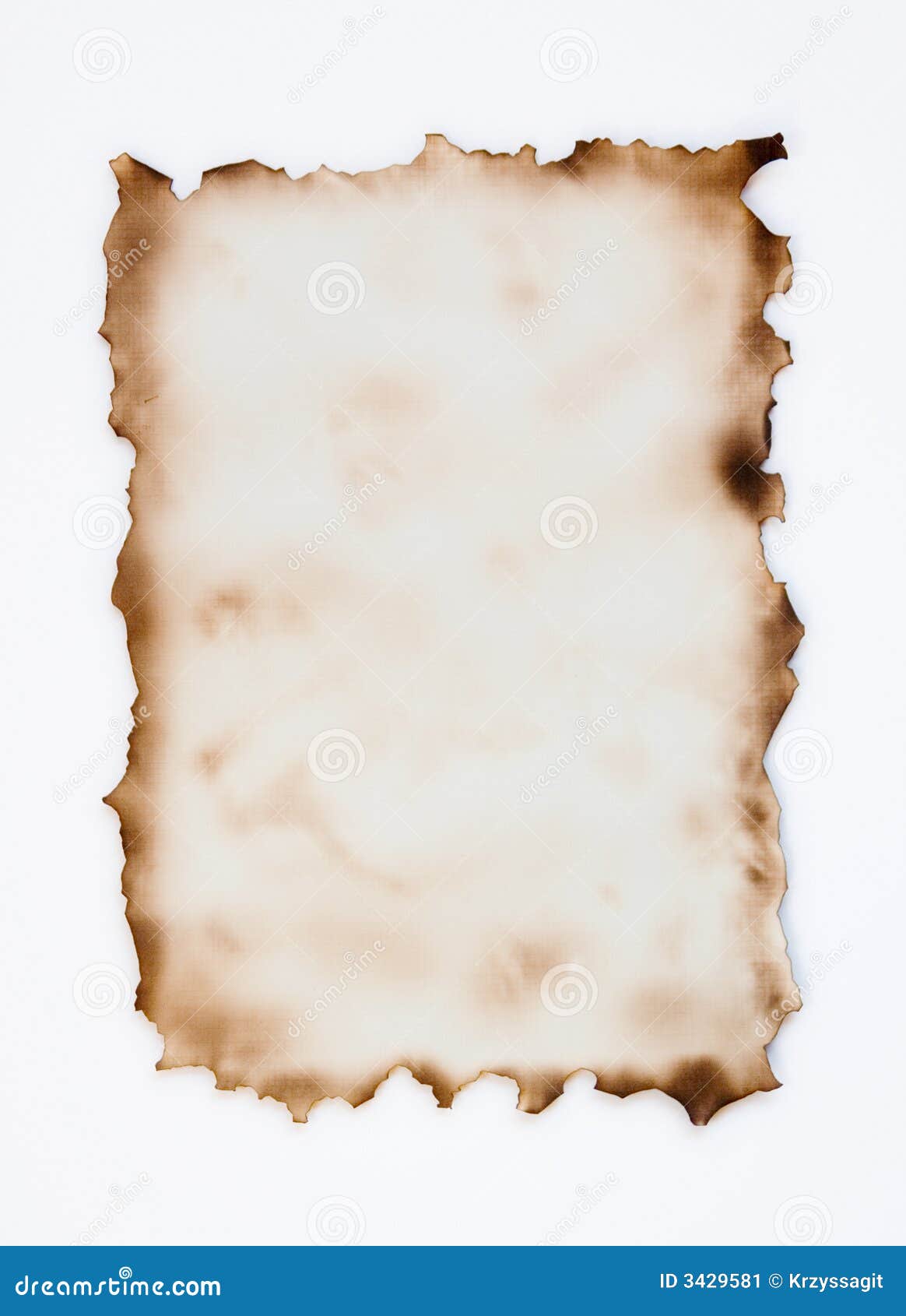 Burnt Parchment Paper Stock Image | CartoonDealer.com #14097511