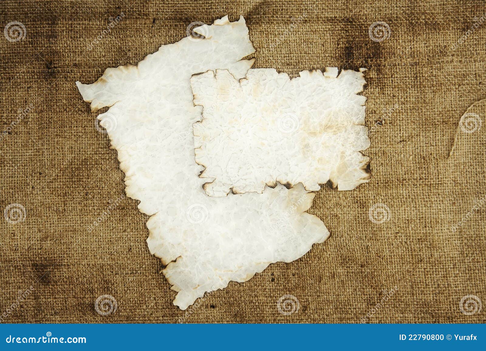 Burnt parchment paper stock photo. Image of woven, aged - 22790800