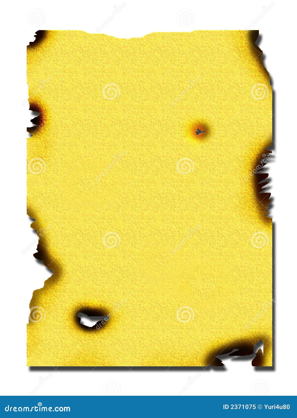 Burnt Parchment Paper Picture. Image: 2371075