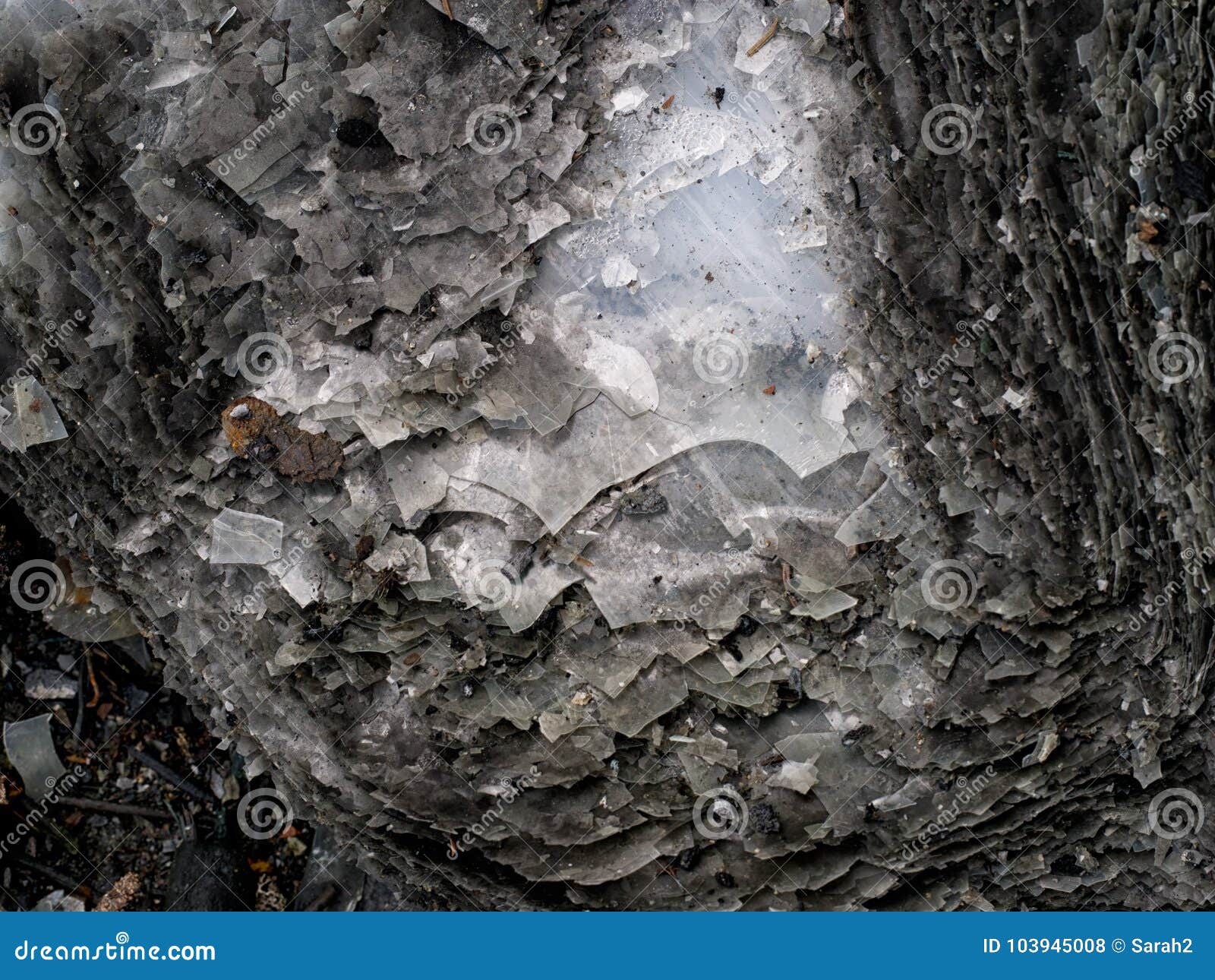 Burnt Texture, Sheets of Plastic Maybe. Residue. Stock Photo - Image of ...