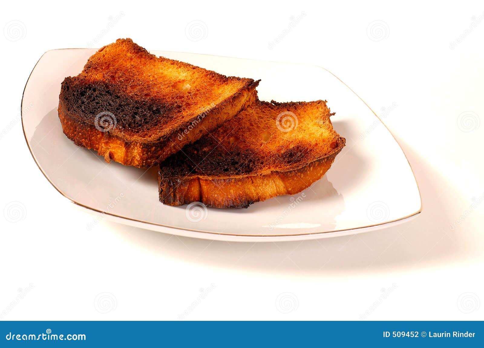 Burnt Toast stock photo. Image of breakfast, carb, home - 509452