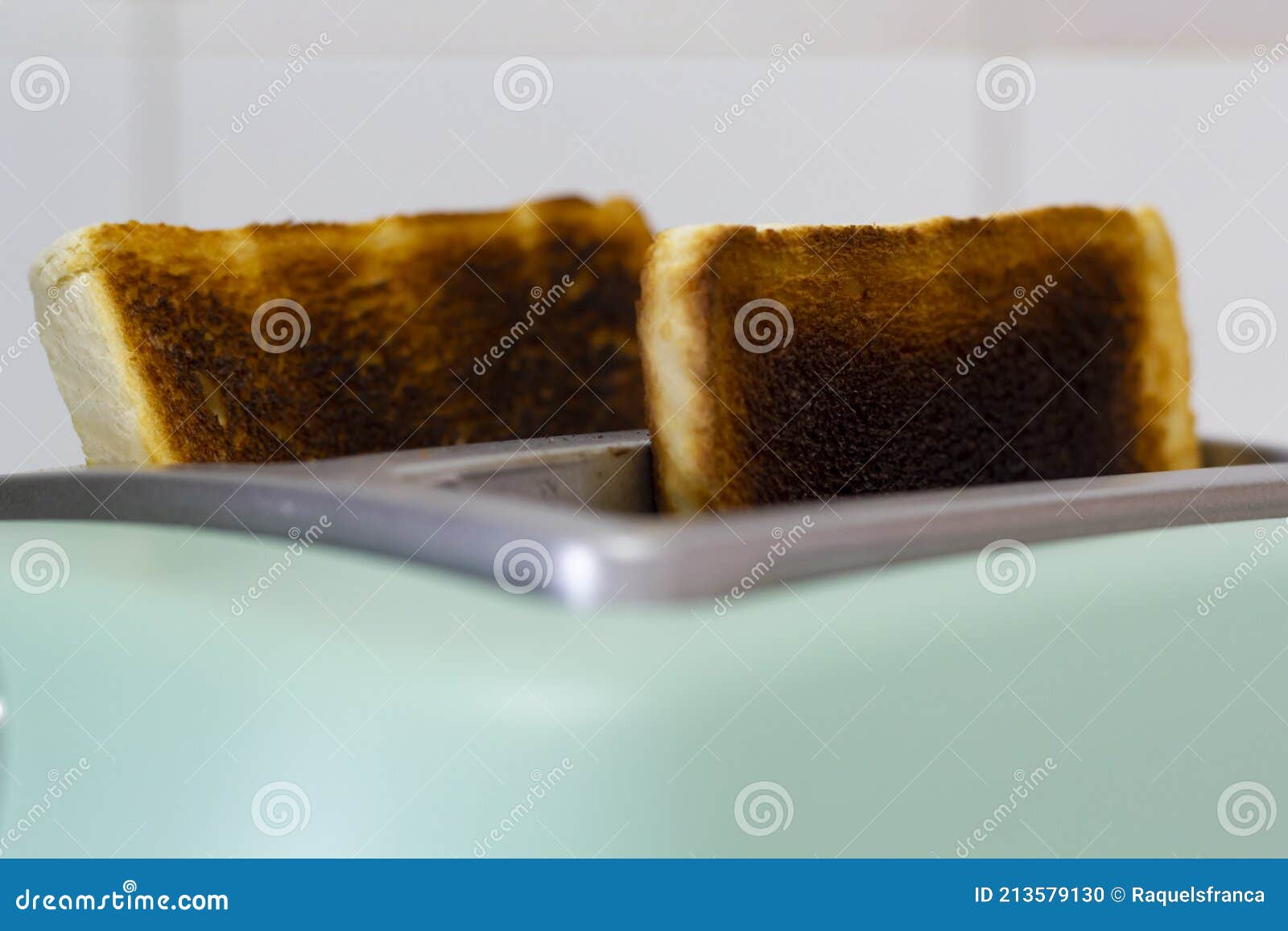 Burnt Toast Jumping Out of the Toaster Stock Photo - Image of roasted ...