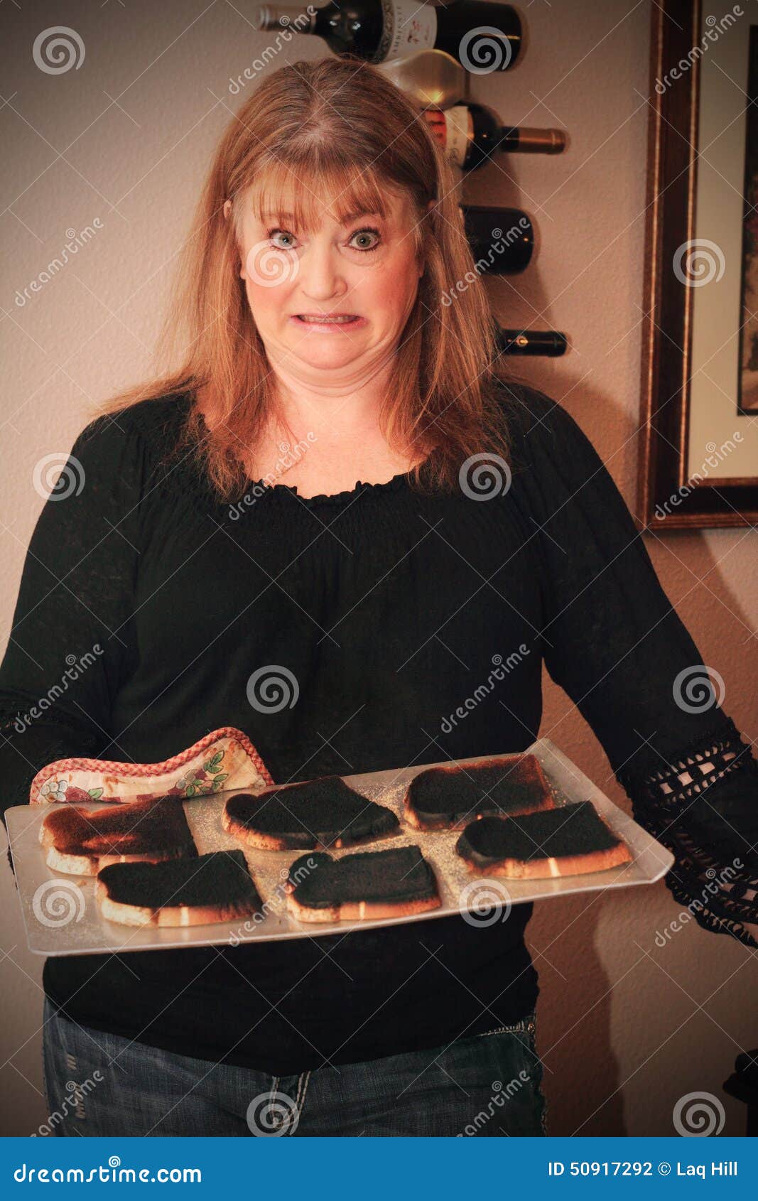 Burnt Toast stock photo. Image of destroyed, home, disappointment ...