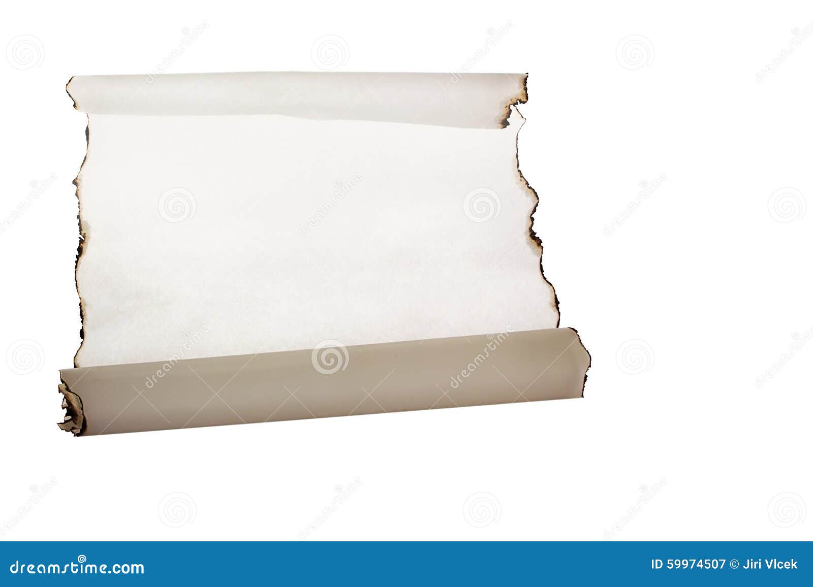 Burnt white paper stock image. Image of paper, blank - 59974507