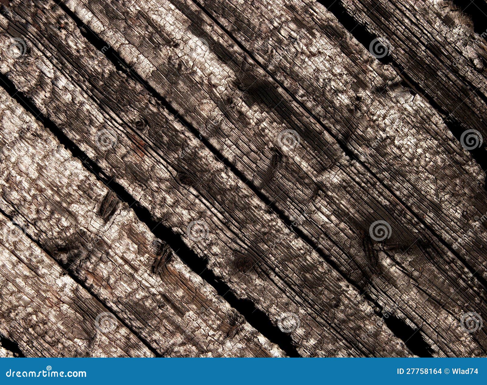 Burnt Wood Planks in Sunlight Stock Photo - Image of material, black ...