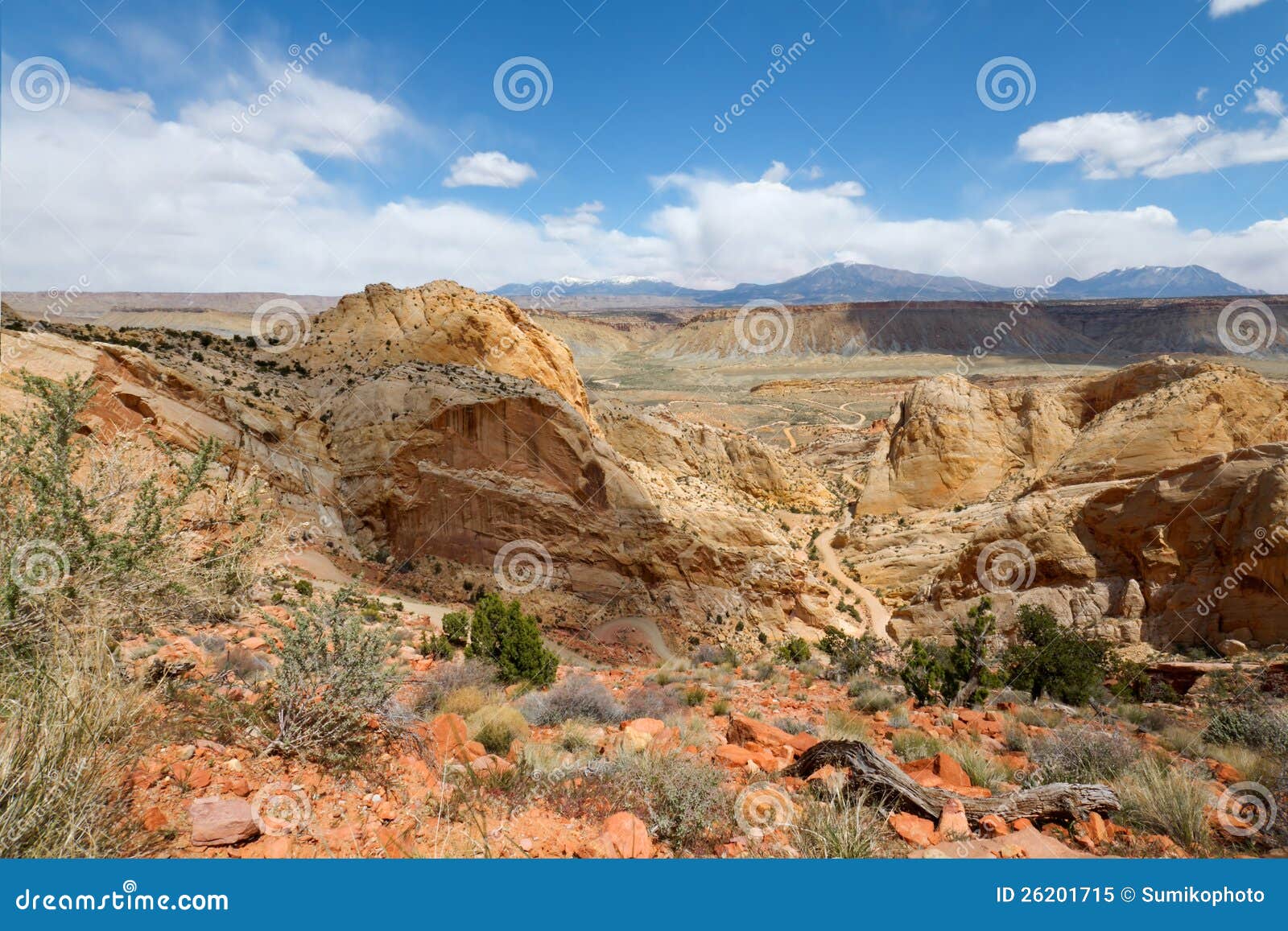Burr Trail Switchbacks stock image. Image of utah, scenic - 26201715