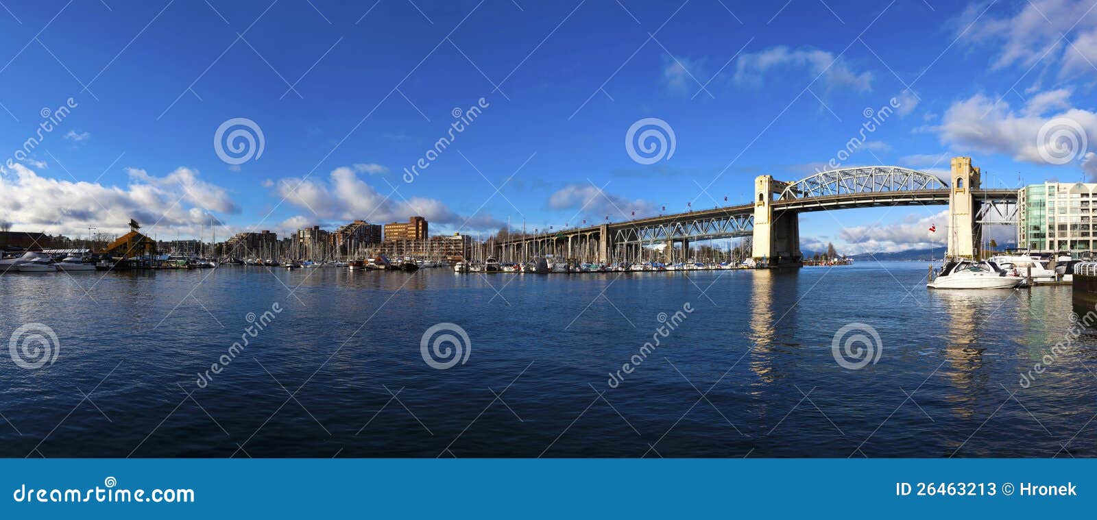 Burrard bridge, Vancouver stock image. Image of british - 26463213