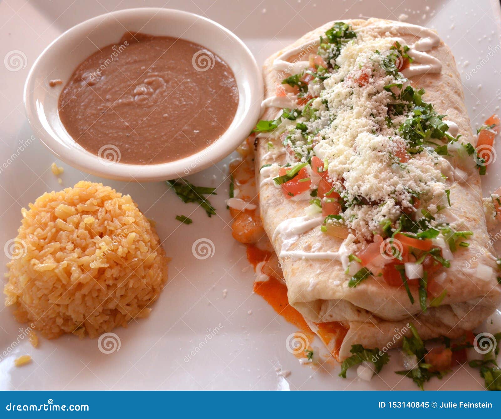 Burrito Lumch stock image. Image of cheese, meal, tortilla - 153140845