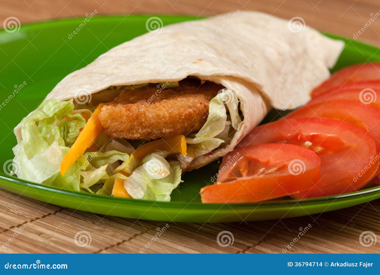 Burrito. stock photo. Image of meal, vegetables, food - 36794714