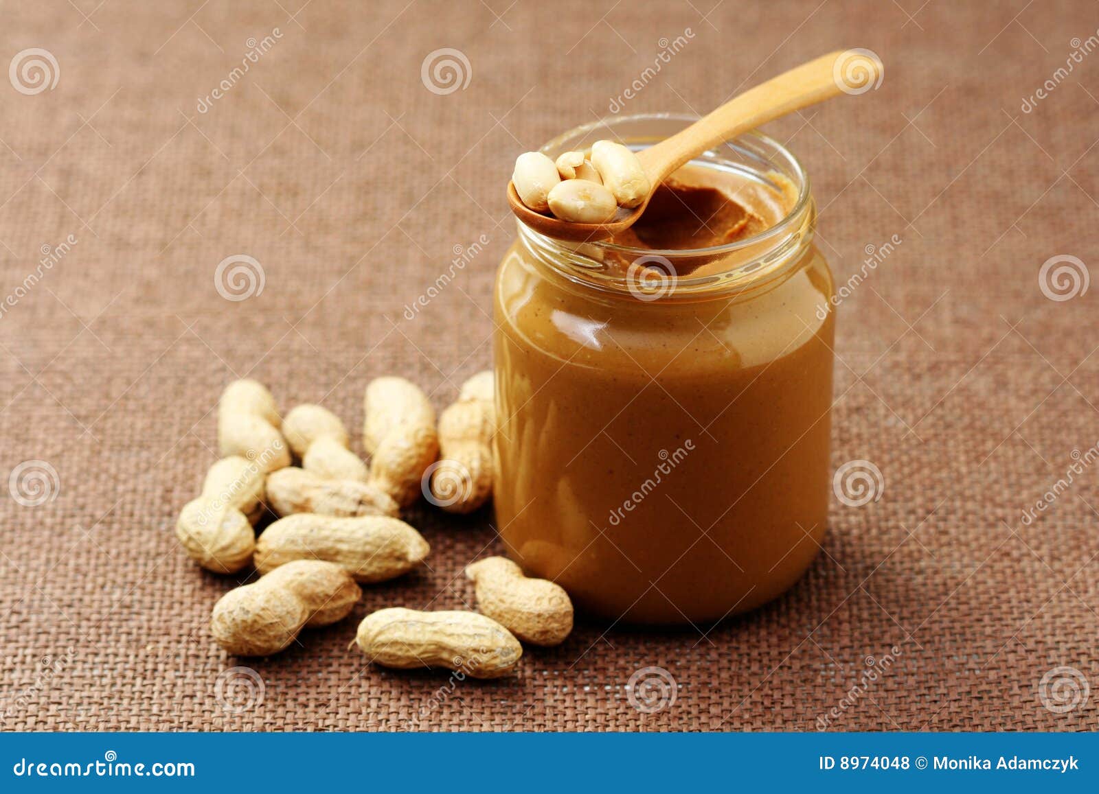 Burro di arachide fotografia stock. Immagine di noce, spuntino - 8974048