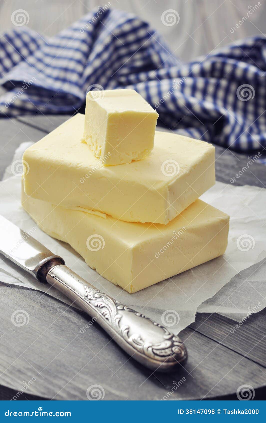 Burro fresco fotografia stock. Immagine di cottura, calorie - 38147098