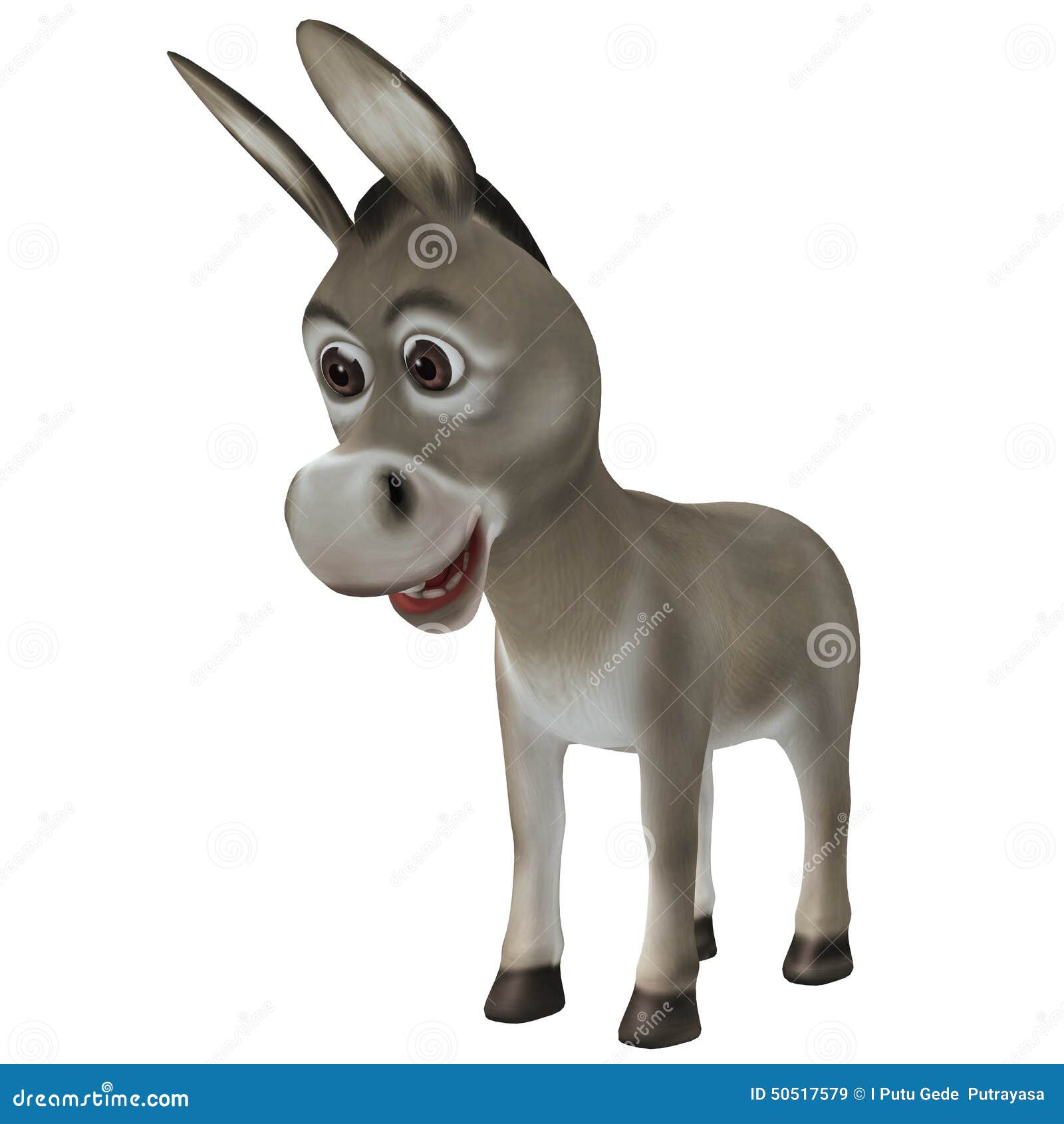 Burro triste stock de ilustración. Ilustración de granja - 50517579