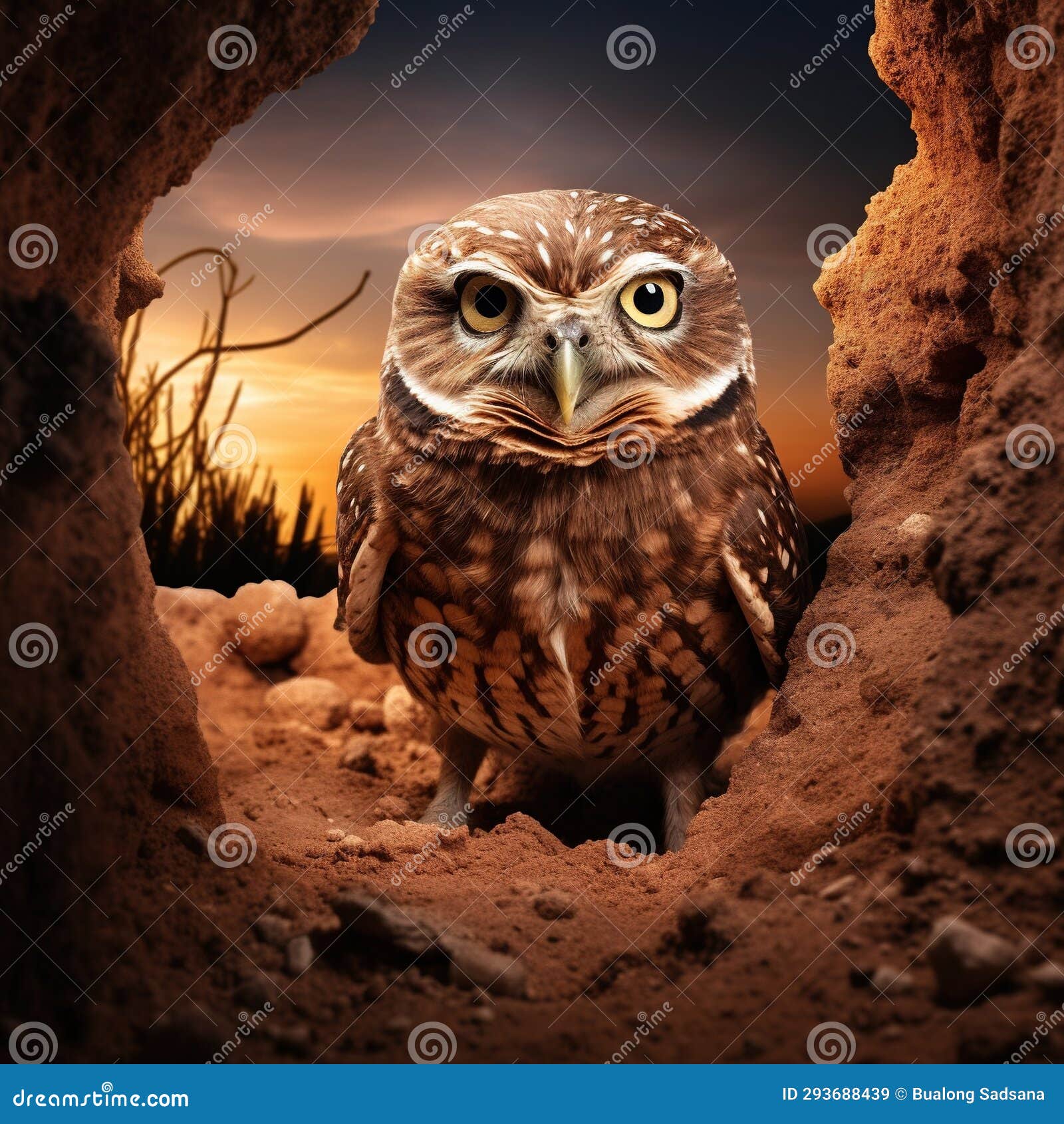 Burrowing Animals Like Warthog, Meerkat, And Groundhog, Fennec, Bear ...