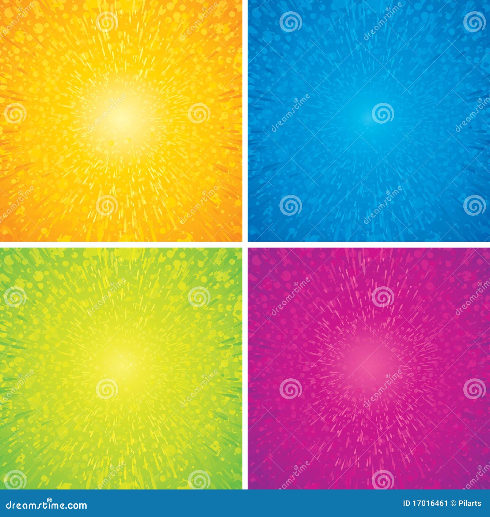 Burst Abstract Backgrounds stock vector. Illustration of radiate - 17016461