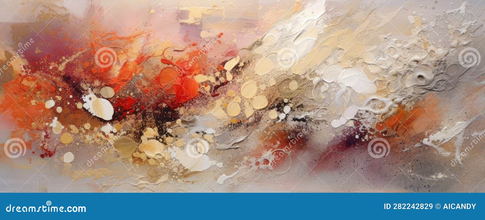 Burst of Abstract Textures and Colors on a Textured Background ...