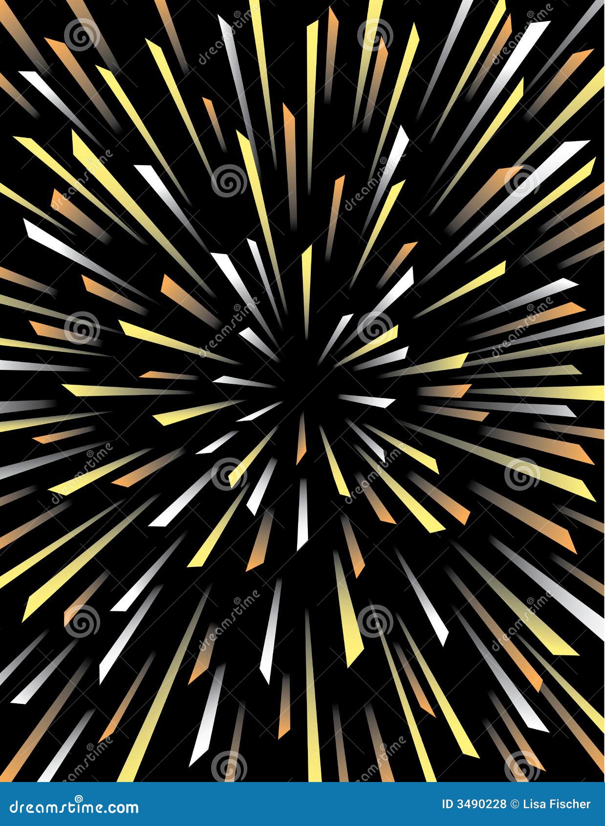 Burst Background stock vector. Illustration of fire, freedom - 3490228